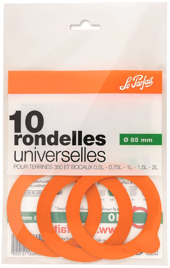 10 rondelles universelles pr bocaux d85 | Leroy Merlin