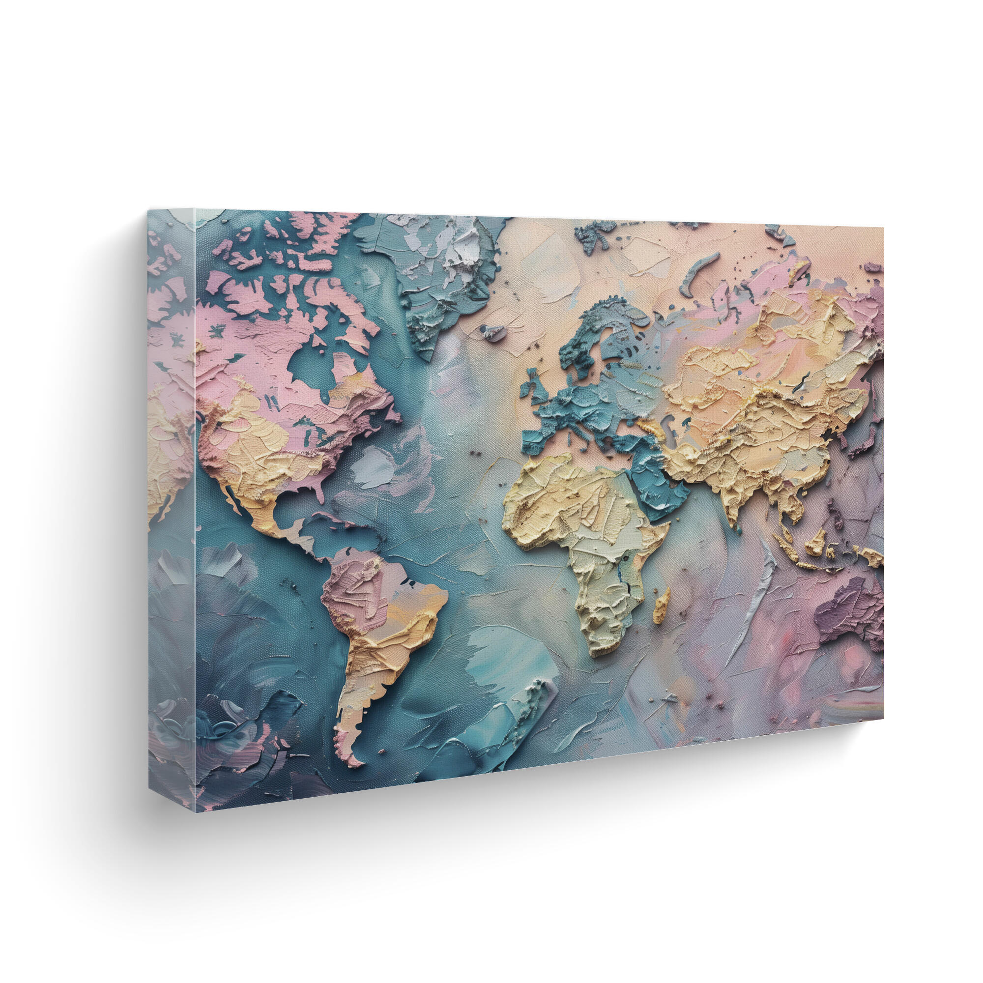 Tapa de contador Mapa Mundo 37x47 cm | Leroy Merlin