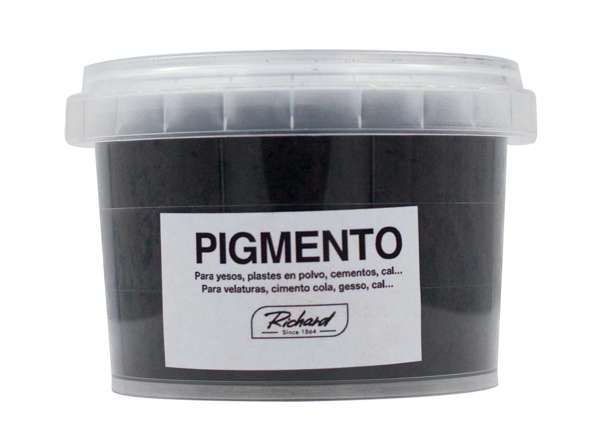 Pigmento en polvo sintético RICHARD color negro humo 250 ml | Leroy Merlin