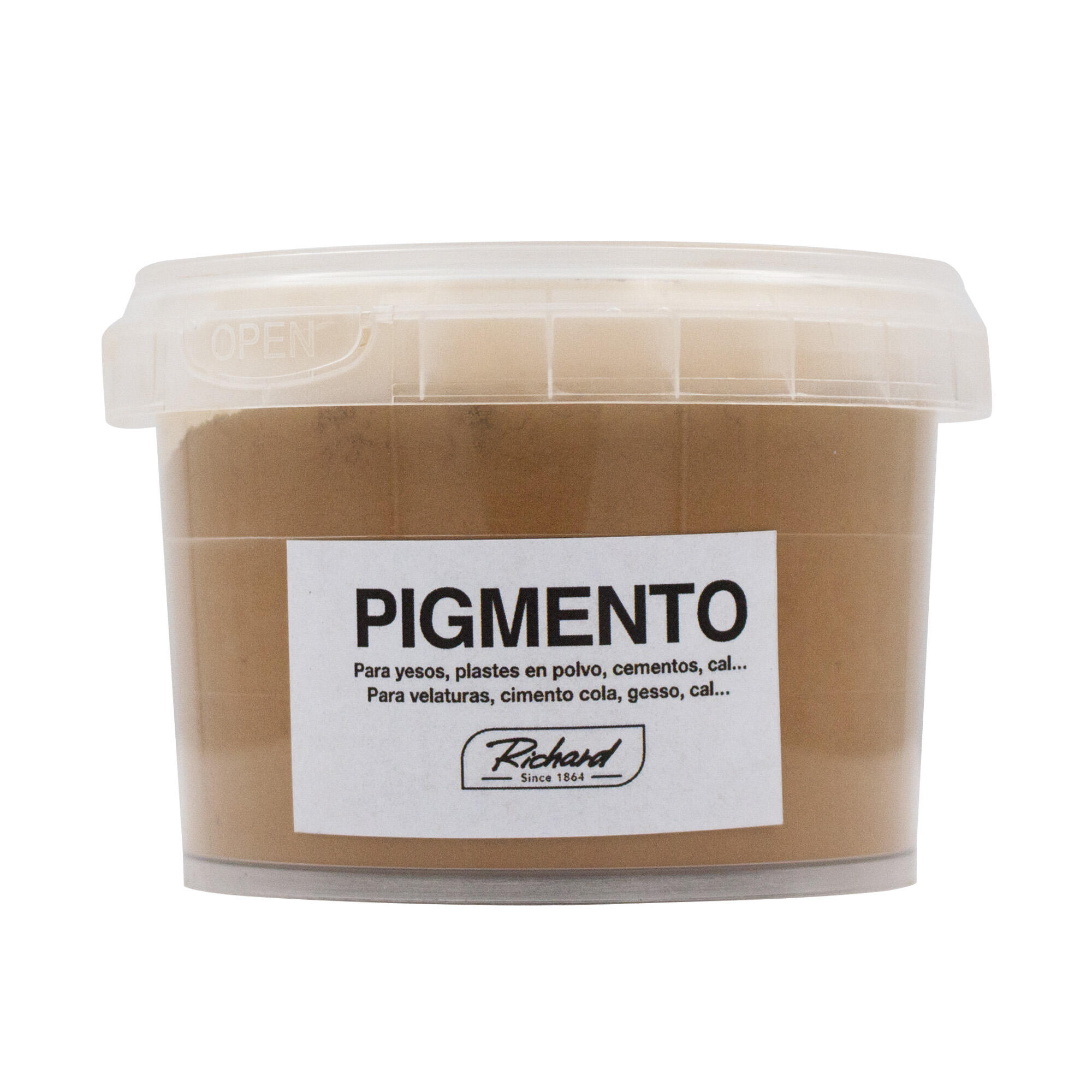 Pigmento en polvo sintético RICHARD color siena natural 250 ml | Leroy ...