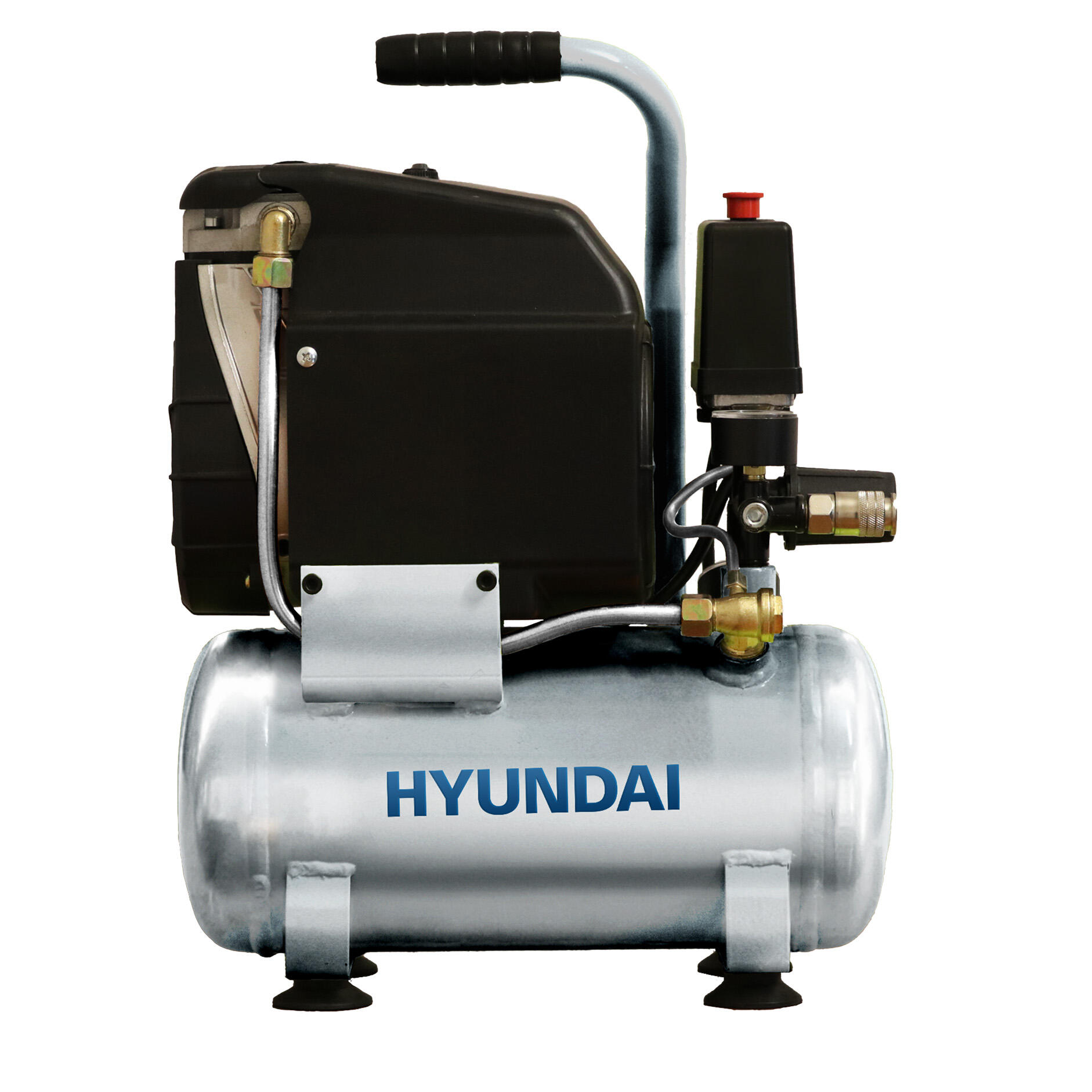 Compressore senza olio HYUNDAI 65063 6 l, 1.5 hp, 8 bar | Leroy Merlin