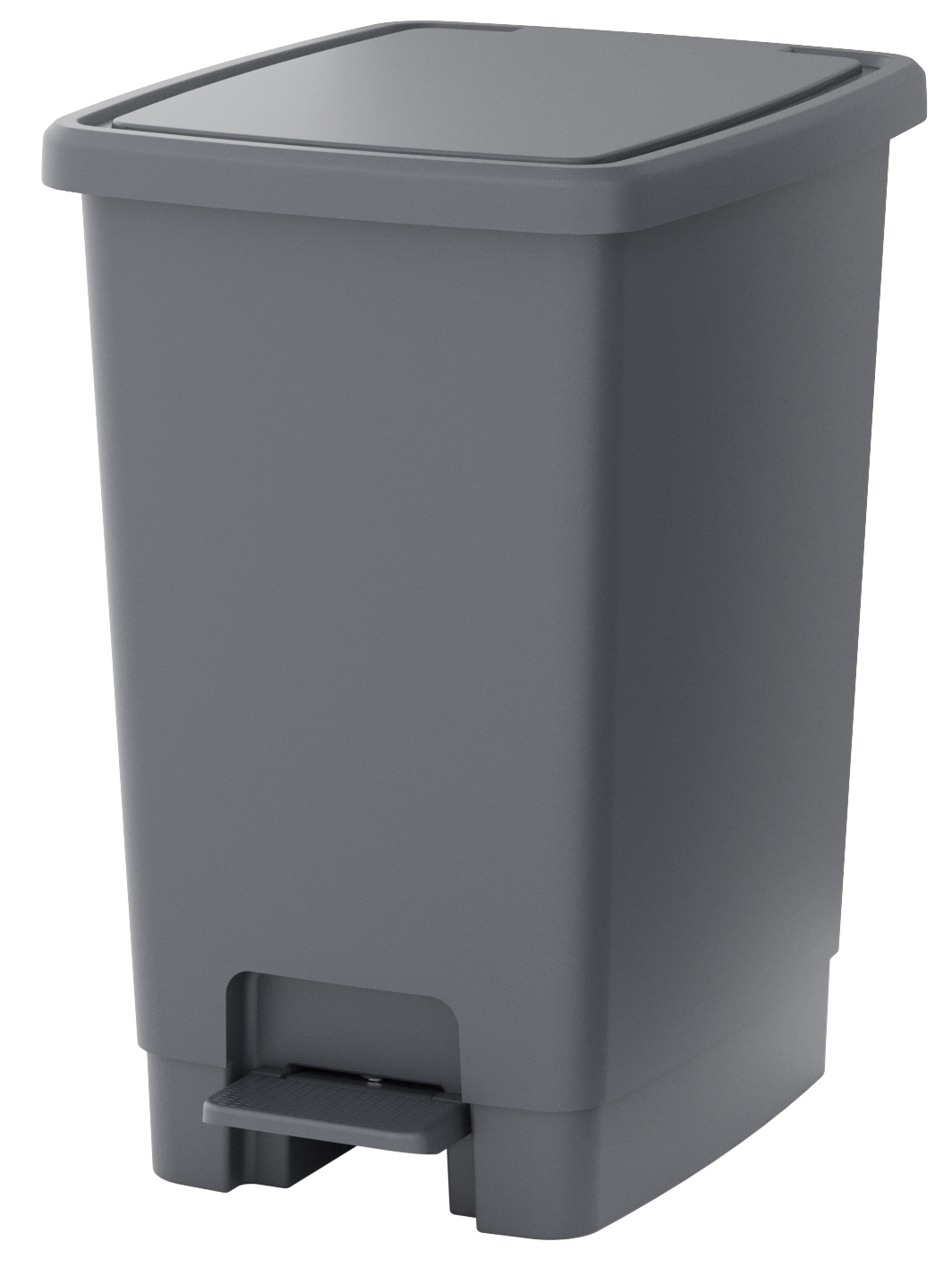 Poubelle de cuisine 30L à pédale SUNDIS Bucket bin gris | Leroy Merlin