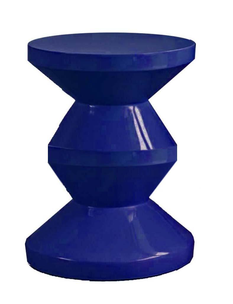 Repose pied Fizz, bleu x H.46 cm | Leroy Merlin