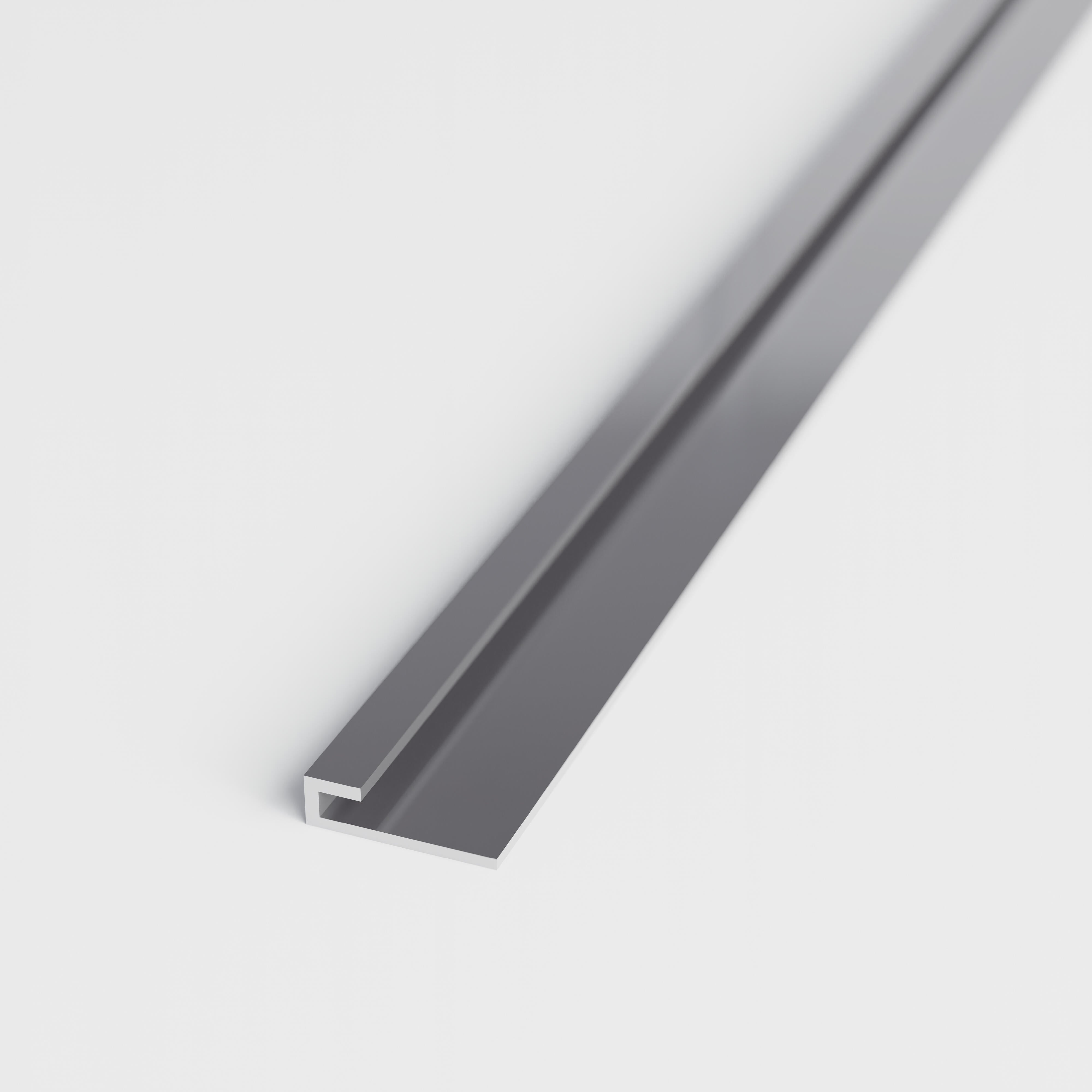 Profilé de finition alu brillant 255 cm | Leroy Merlin