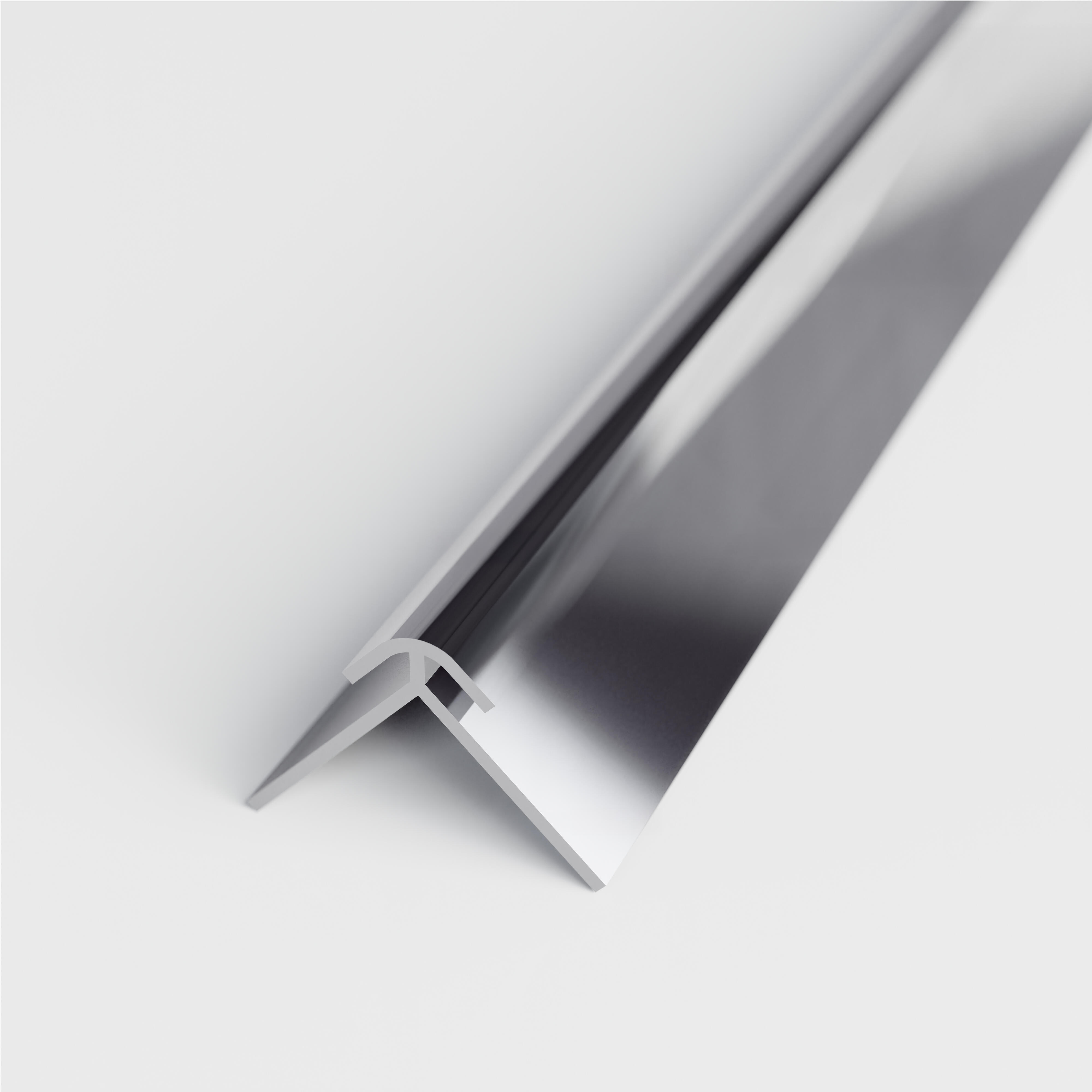 Profilé d'angle extérieur alu brillant 255 cm | Leroy Merlin