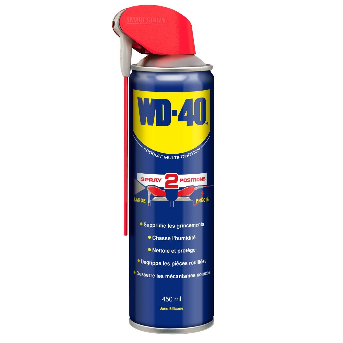 Aérosol multifonction double spray, 450ml, WD-40 | Leroy Merlin
