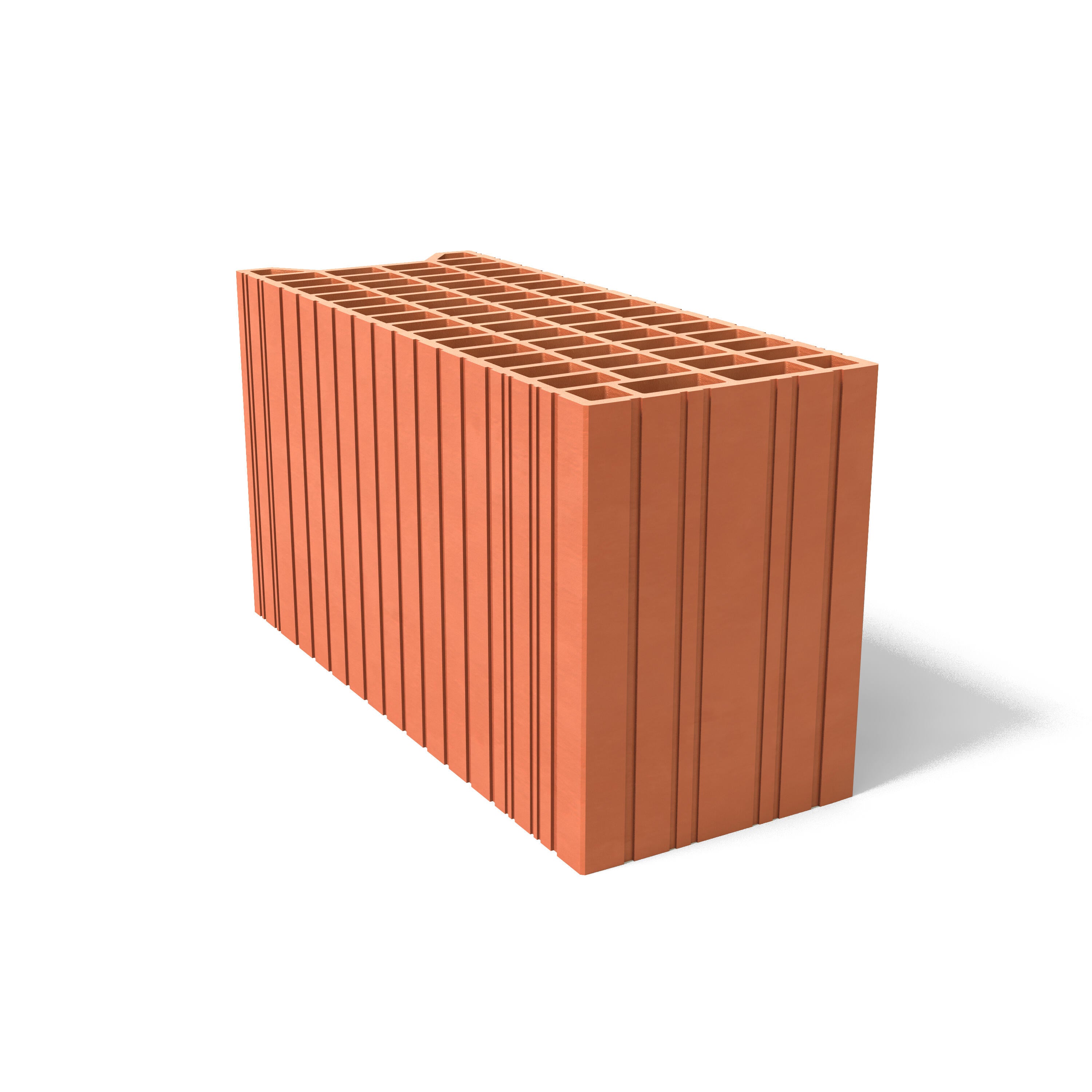 Brique de construction terre cuite NF, L.50 x l.20 | Leroy Merlin
