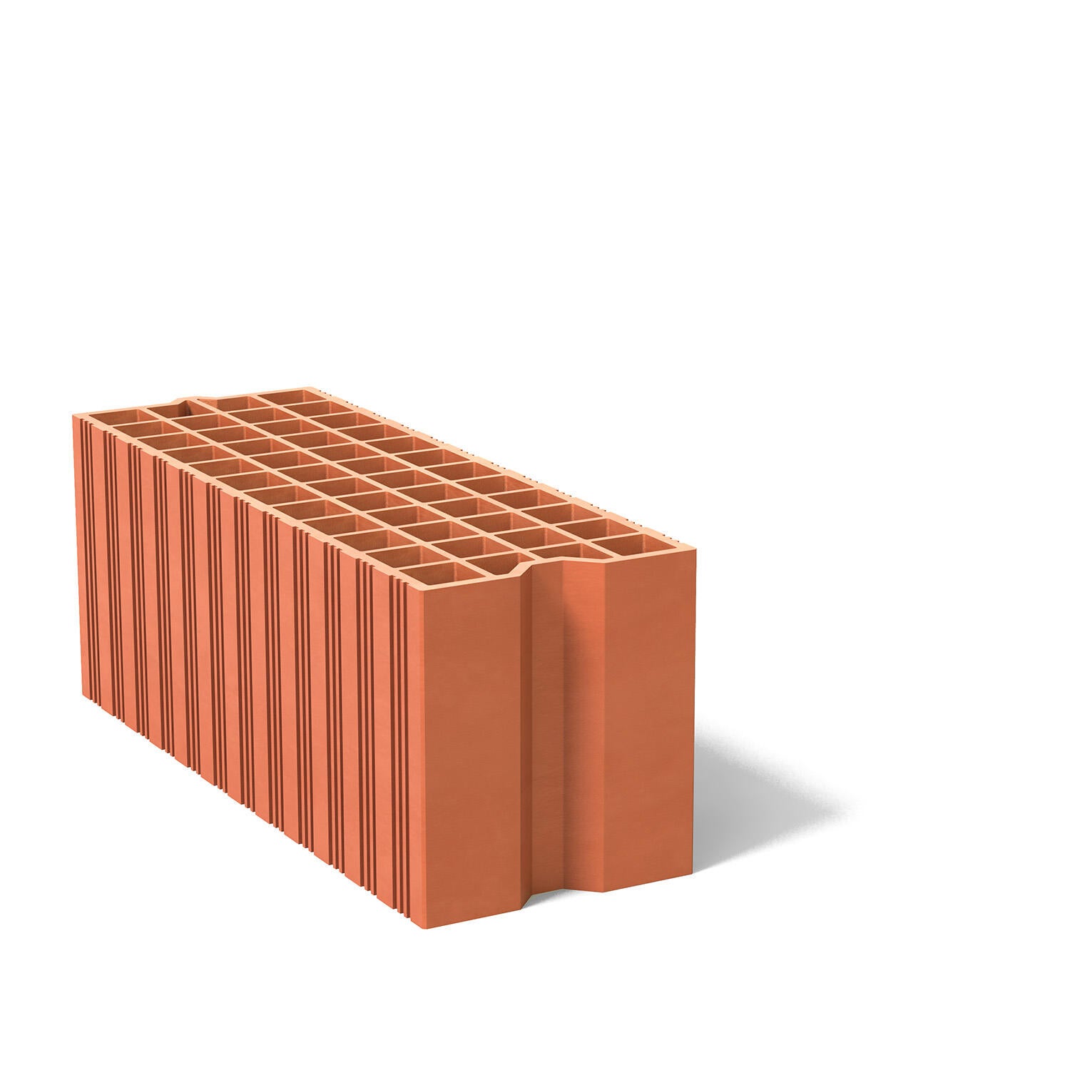 Brique de construction terre cuite NF, L.56 x l.20 | Leroy Merlin
