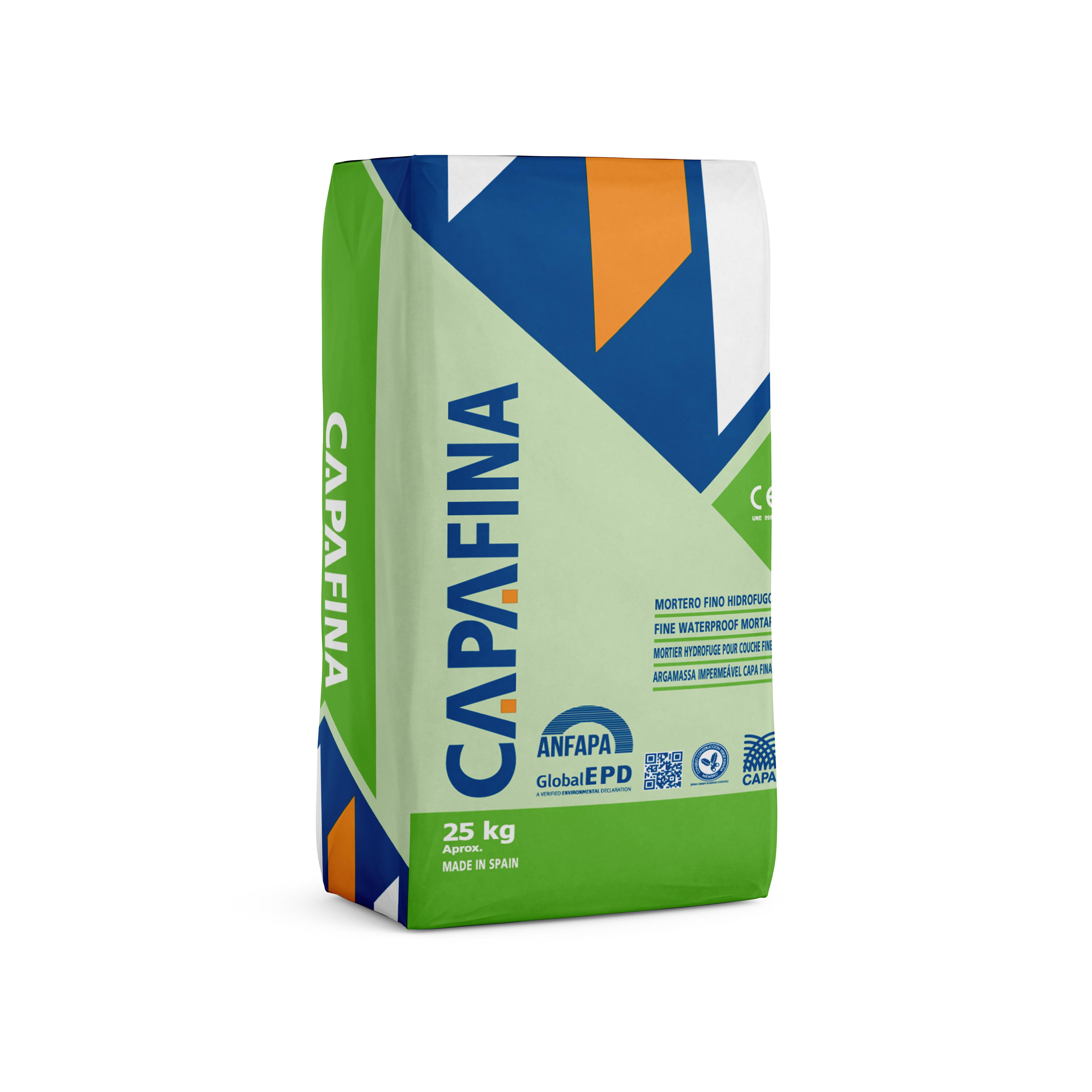 MORTERO DE REVOCO EN CAPA FINA 25 KG BLANCO | Obramat