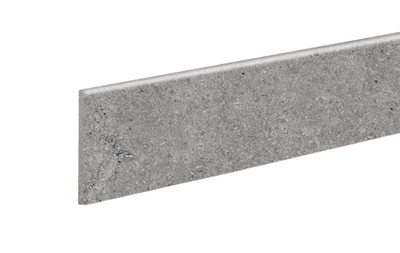 Rodapié porcelánico Provenza 60x9 cm cemento nebbia | Leroy Merlin