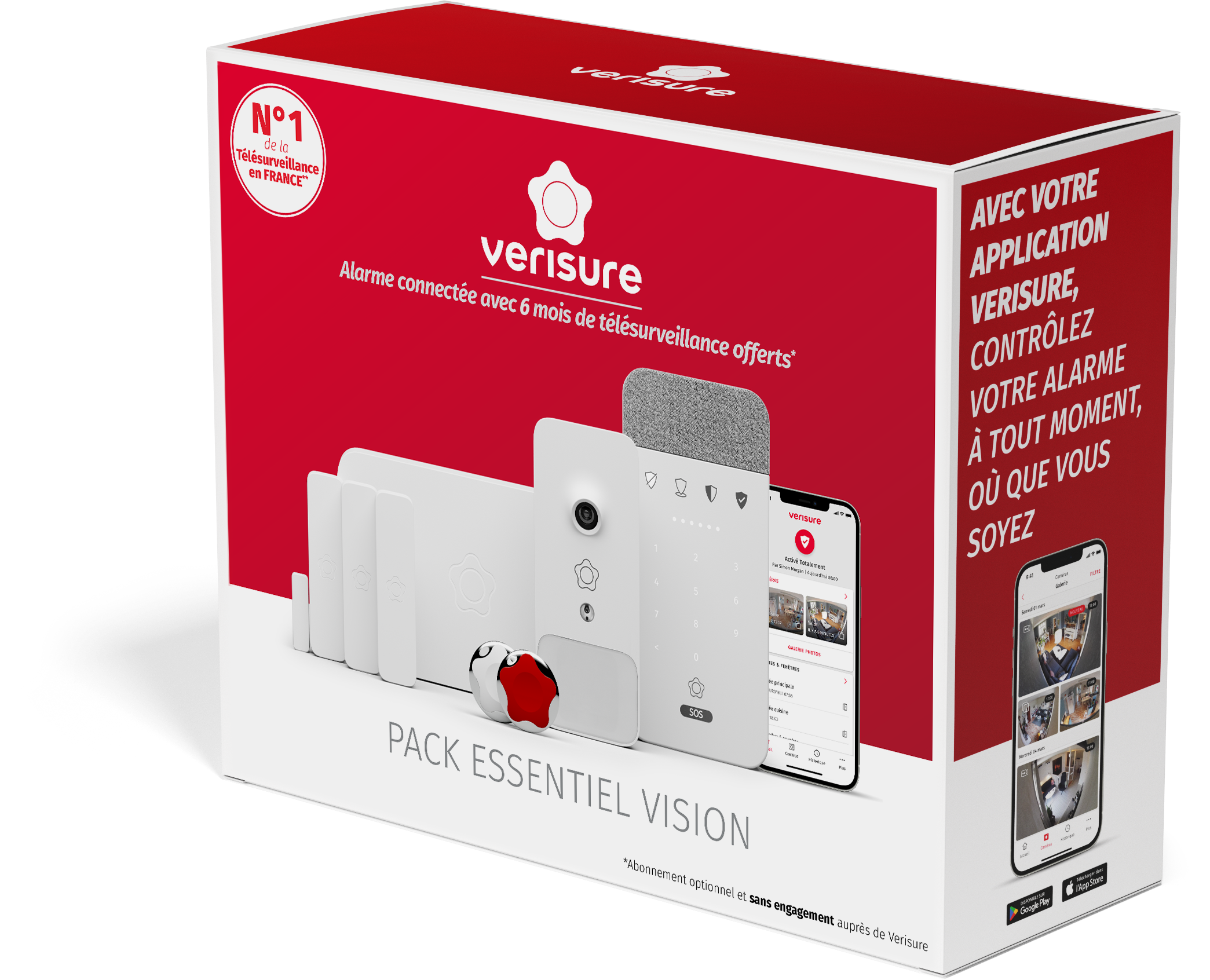 Système d'alarme ESSENTIEL VISION, VERISURE | Leroy Merlin