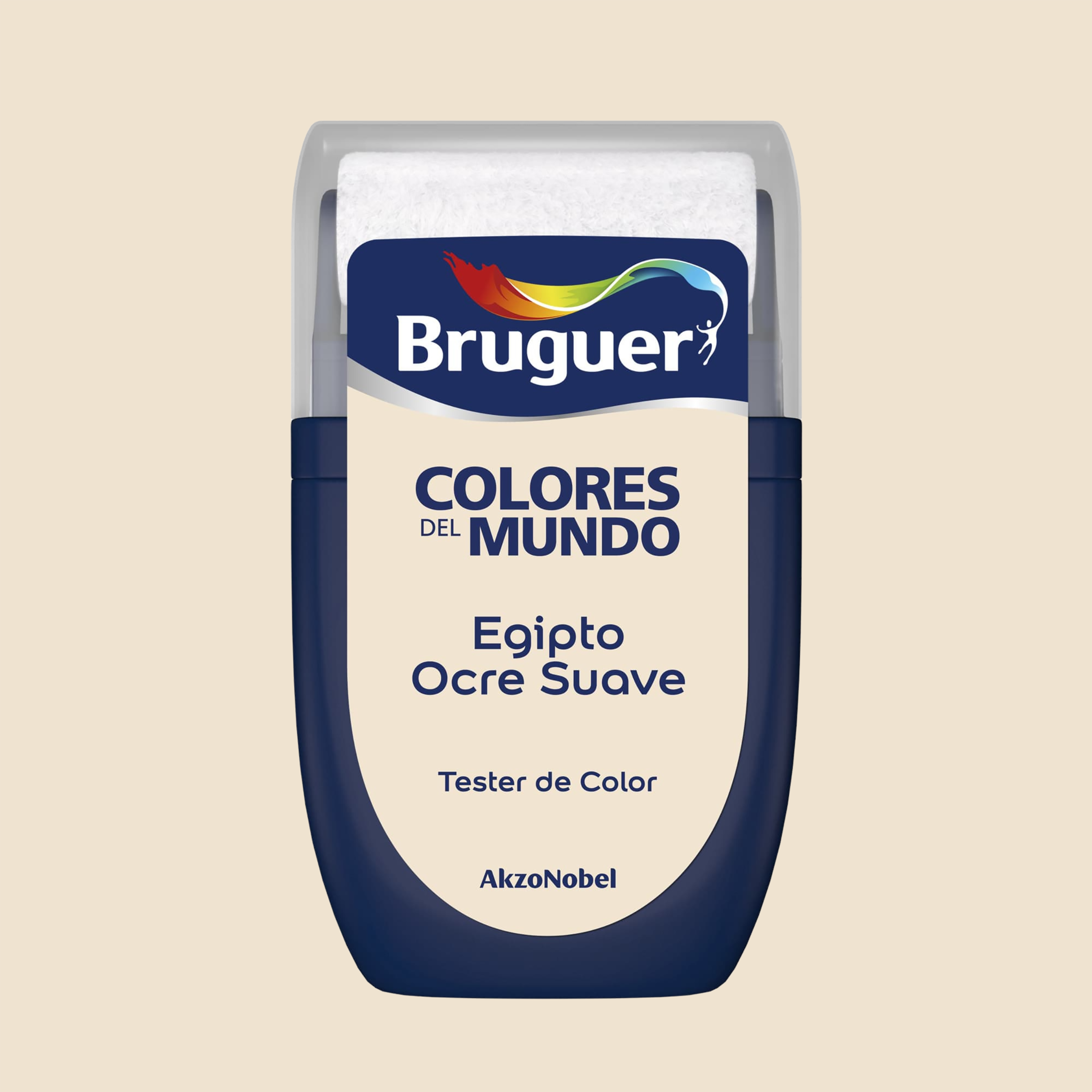 Tester de pintura Colores del Mundo BRUGUER color egipto ocre suave ...