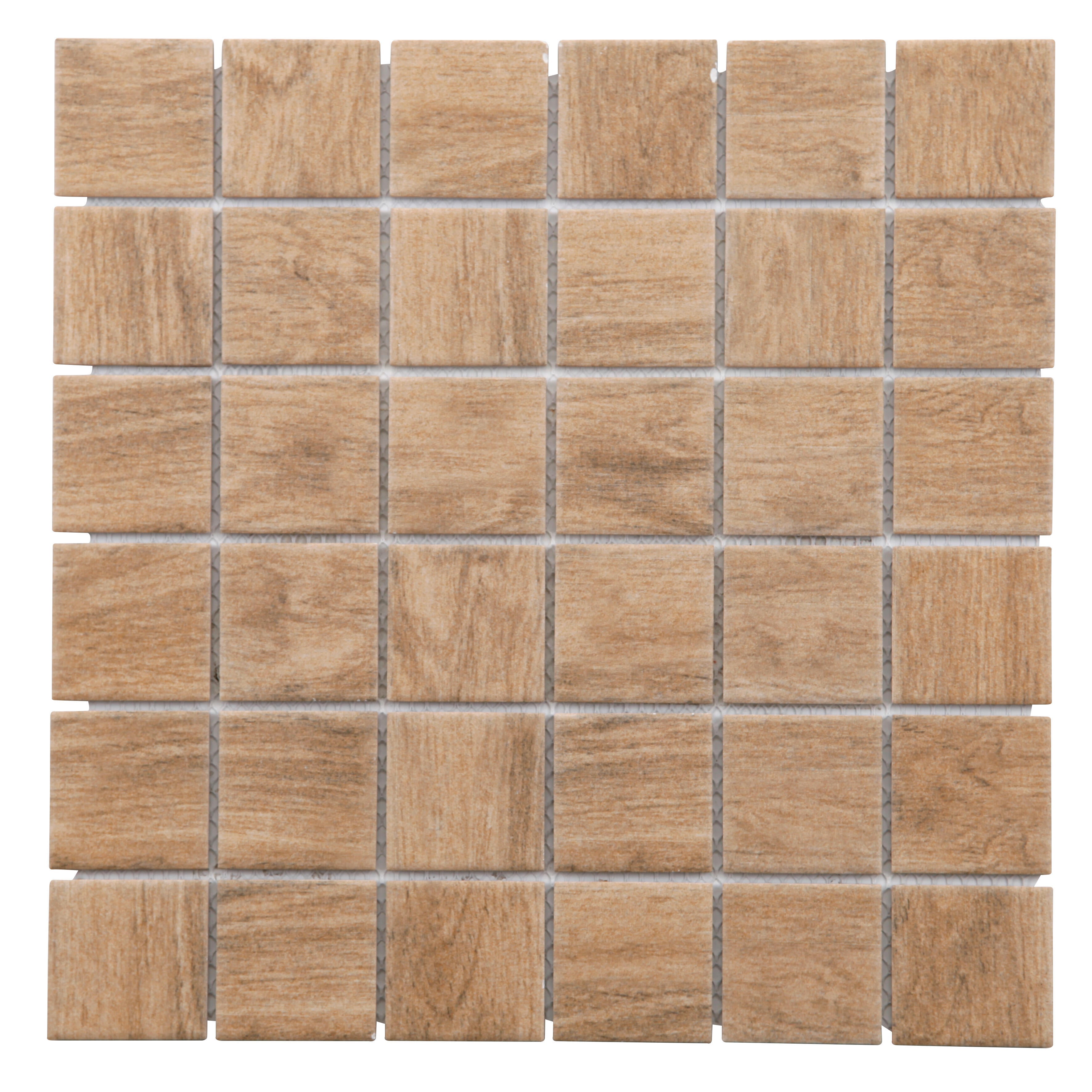 Mosaïque grés cérame émaillé sol mur et douche L.30 x l.30 cm - 9,9m² ...