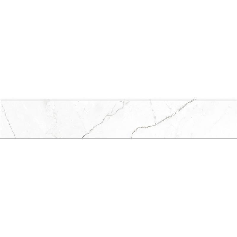 Pack de 10 rodapiés porcelánico Lincoln 90x9.5 cm mármol blanco ROCA ...