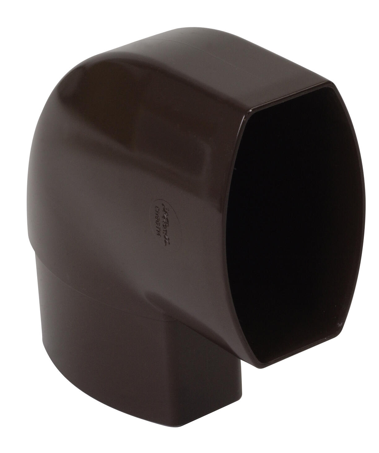 Codo bajante de orientación M/H 90º ovation marrón | Leroy Merlin