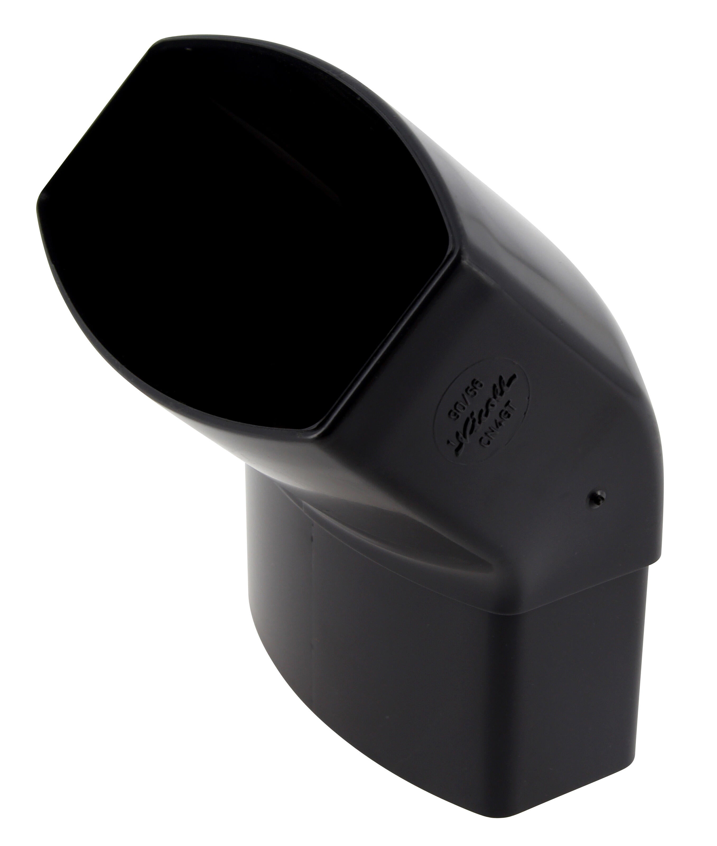 Codo bajante M/H 45º ovation negro | Leroy Merlin