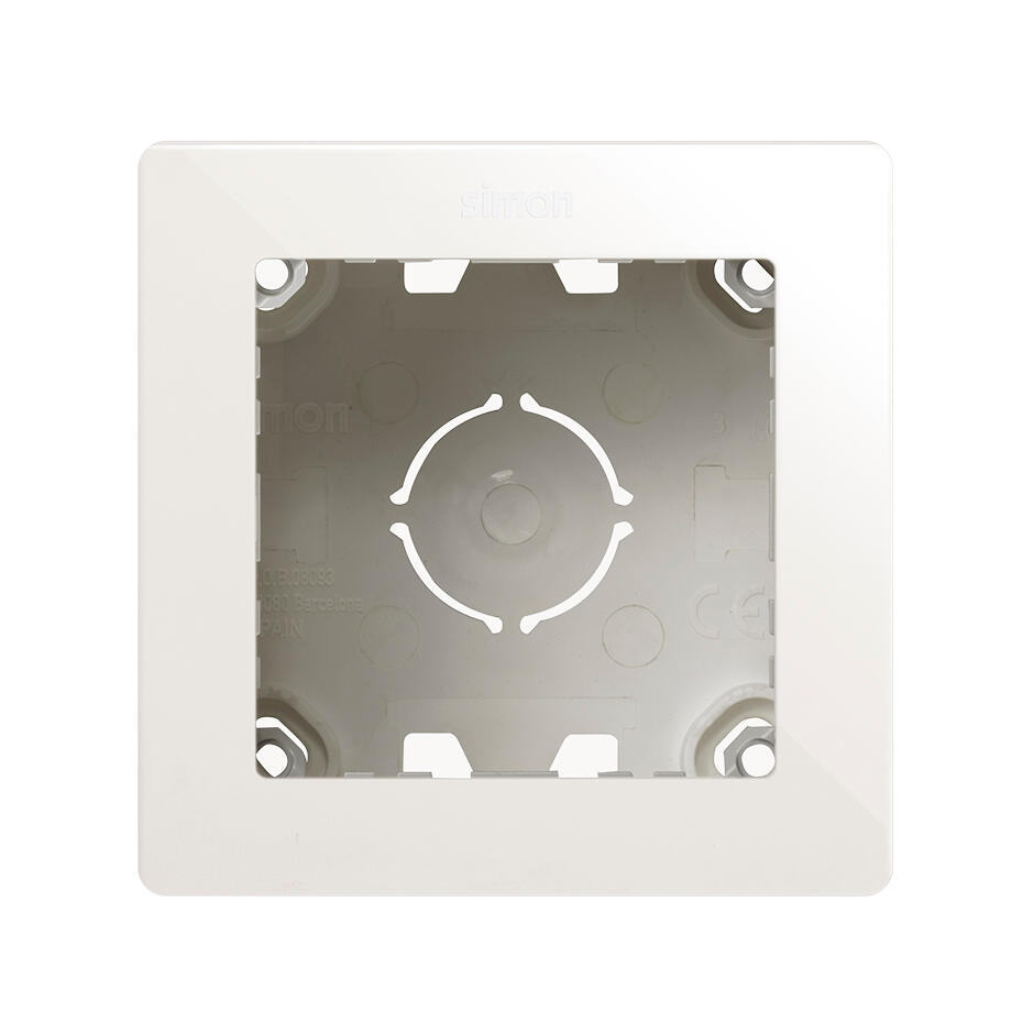 Caja superficie individual SIMON S270 blanco | Leroy Merlin
