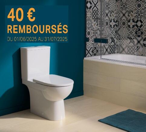 Pack WC à poser sortie double sans bride (sans rebord) G300 GEBERIT ...