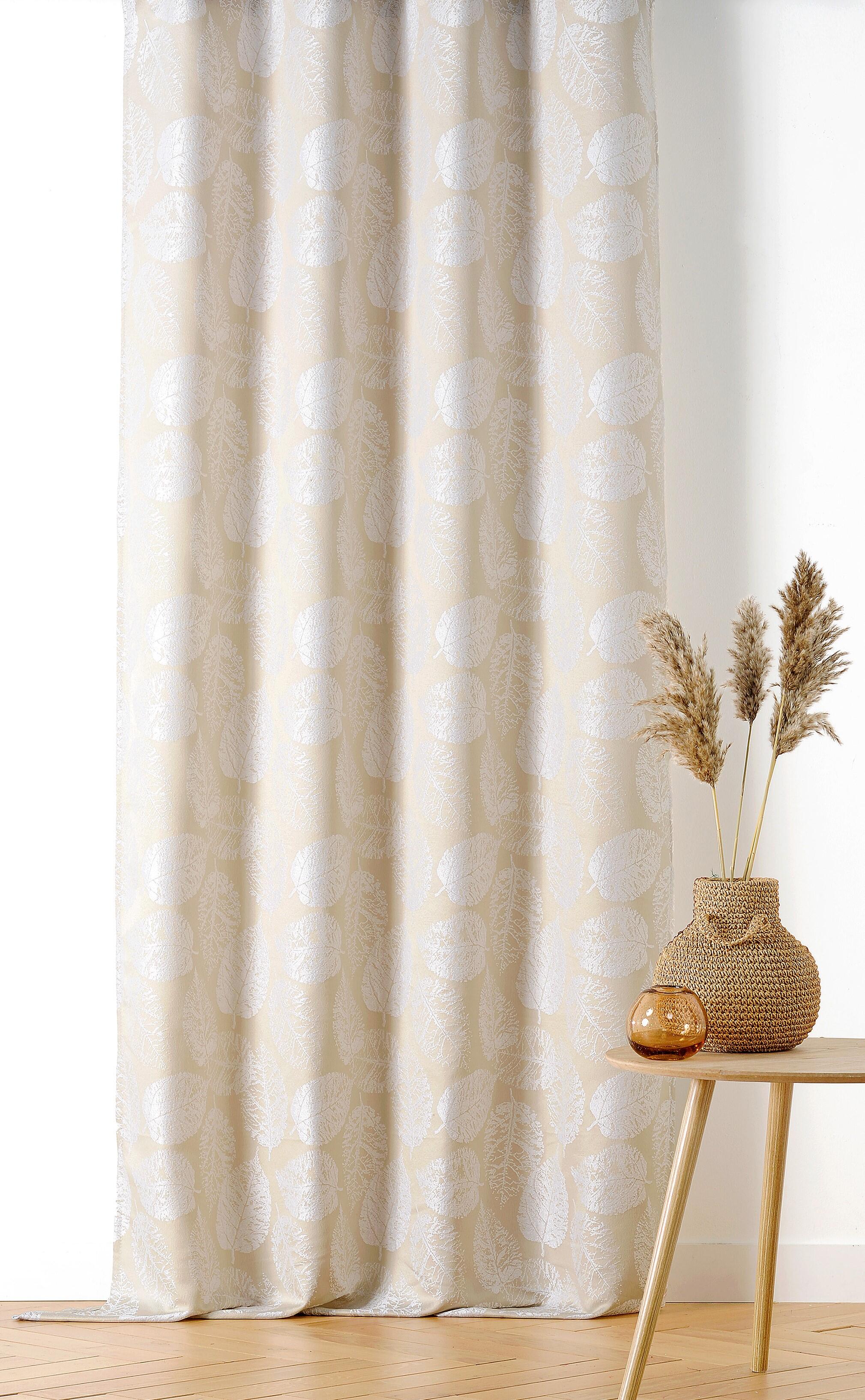 Tenda Foglio beige, fettuccia 140x280 cm LINDER | Leroy Merlin