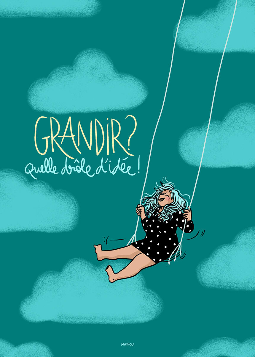 Affiche Pod drole idée, assorti BLUE ART l.30 x H.40 cm | Leroy Merlin