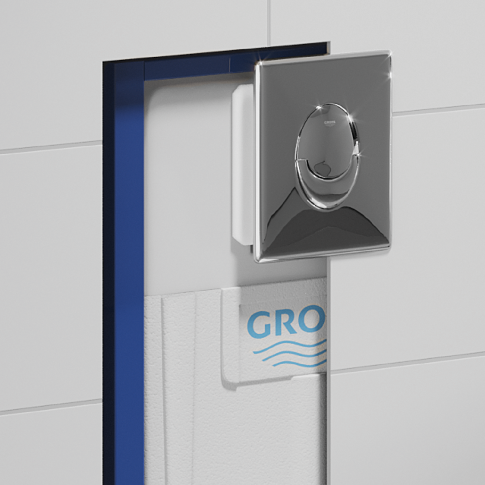 Zestaw podtynkowy WC SEREL GROHE - Leroy Merlin