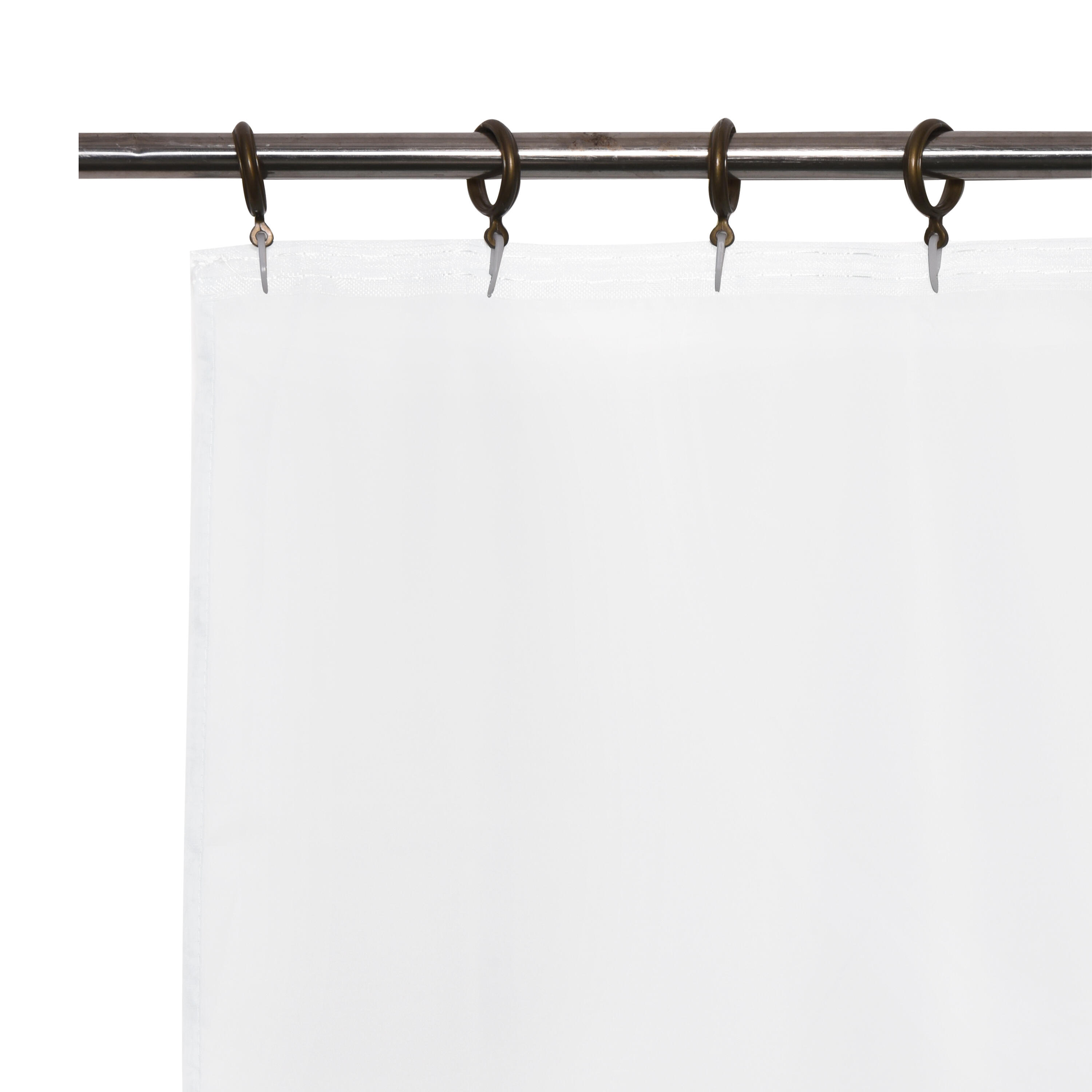 Visillo cinta frunce Polyone INSPIRE blanco de 200x280cm | Leroy Merlin