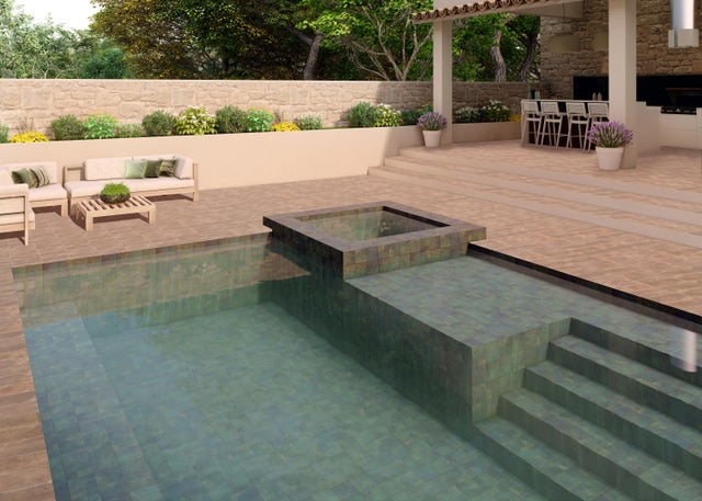 Revestimientos de azulejos verdes: fácil limpieza y durabilidad