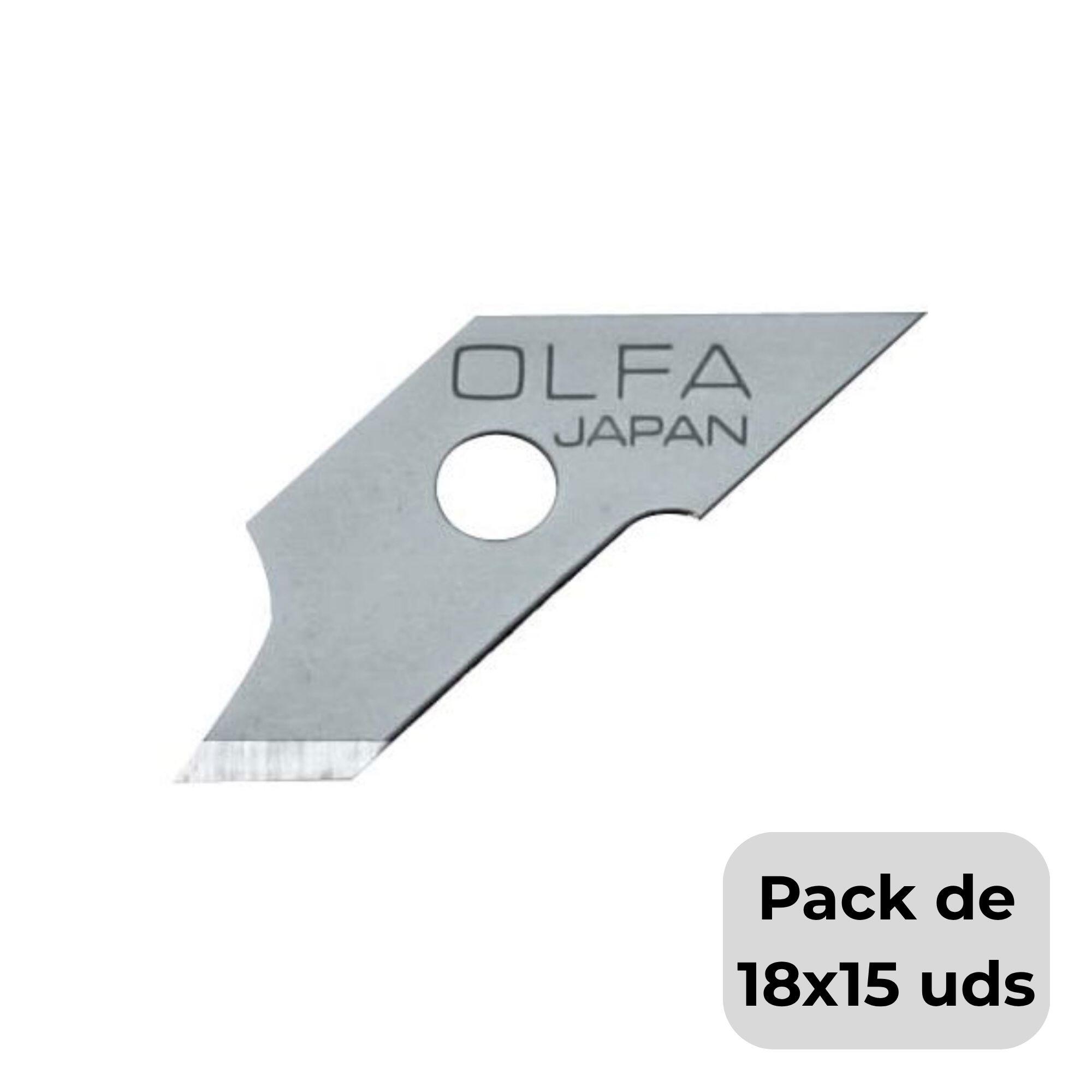 Packs de 18 cuchillas para cúter CMP-1 OLFA COB-1 | Leroy Merlin
