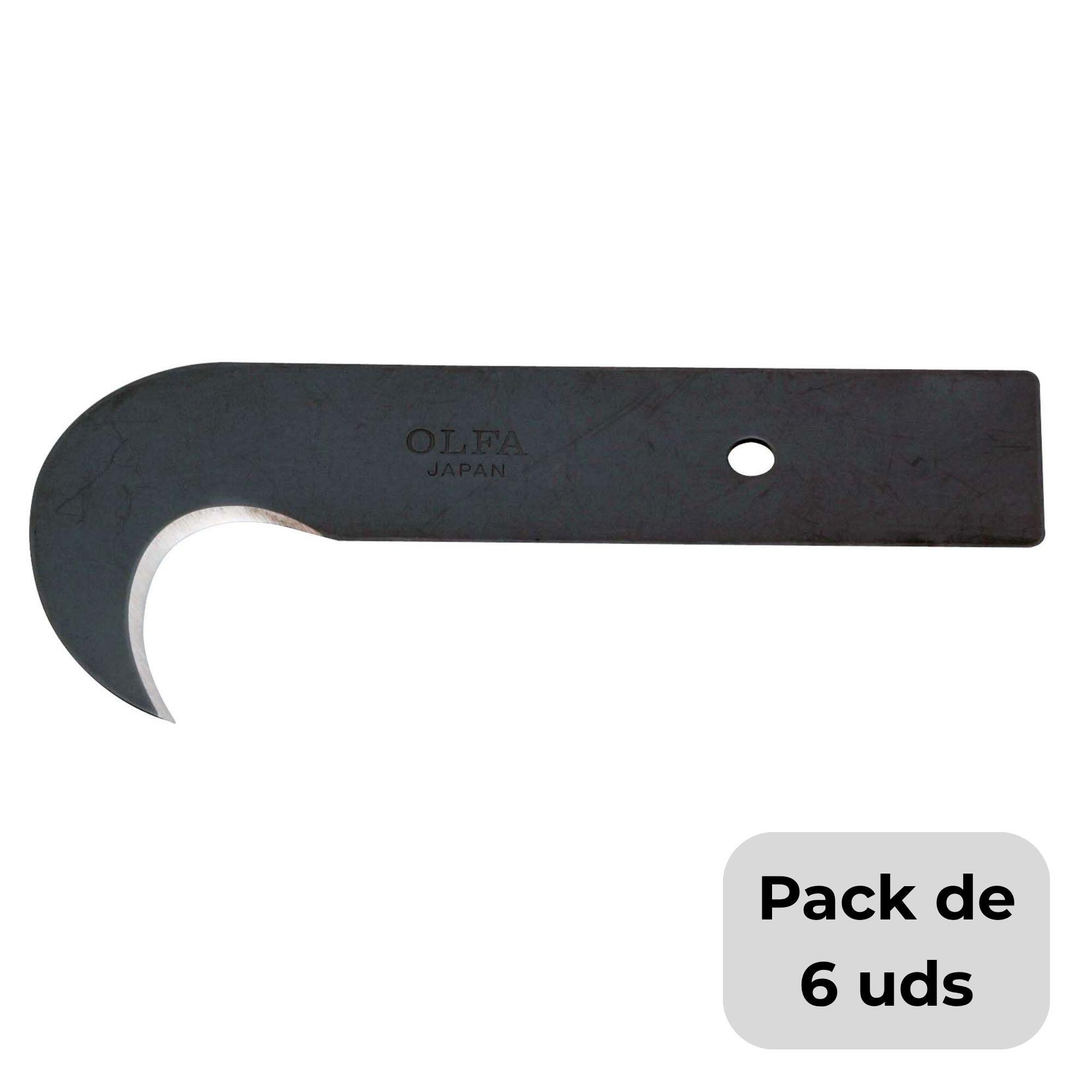 Packs de 6 cuchillas en forma de gancho OLFA HOB-1 | Leroy Merlin