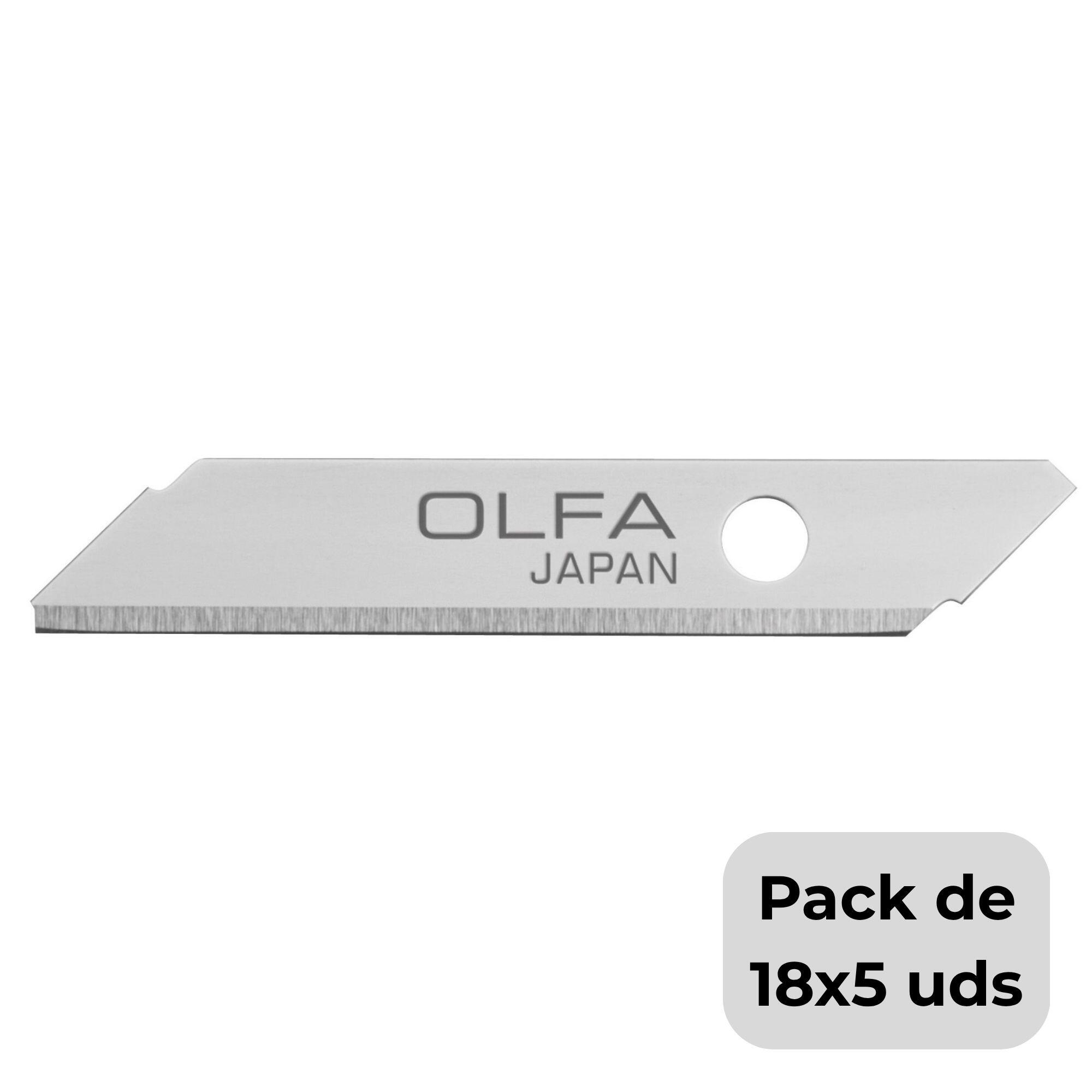 Packs de 18 cuchillas para cúter TS-1 OLFA TSB-1 | Leroy Merlin