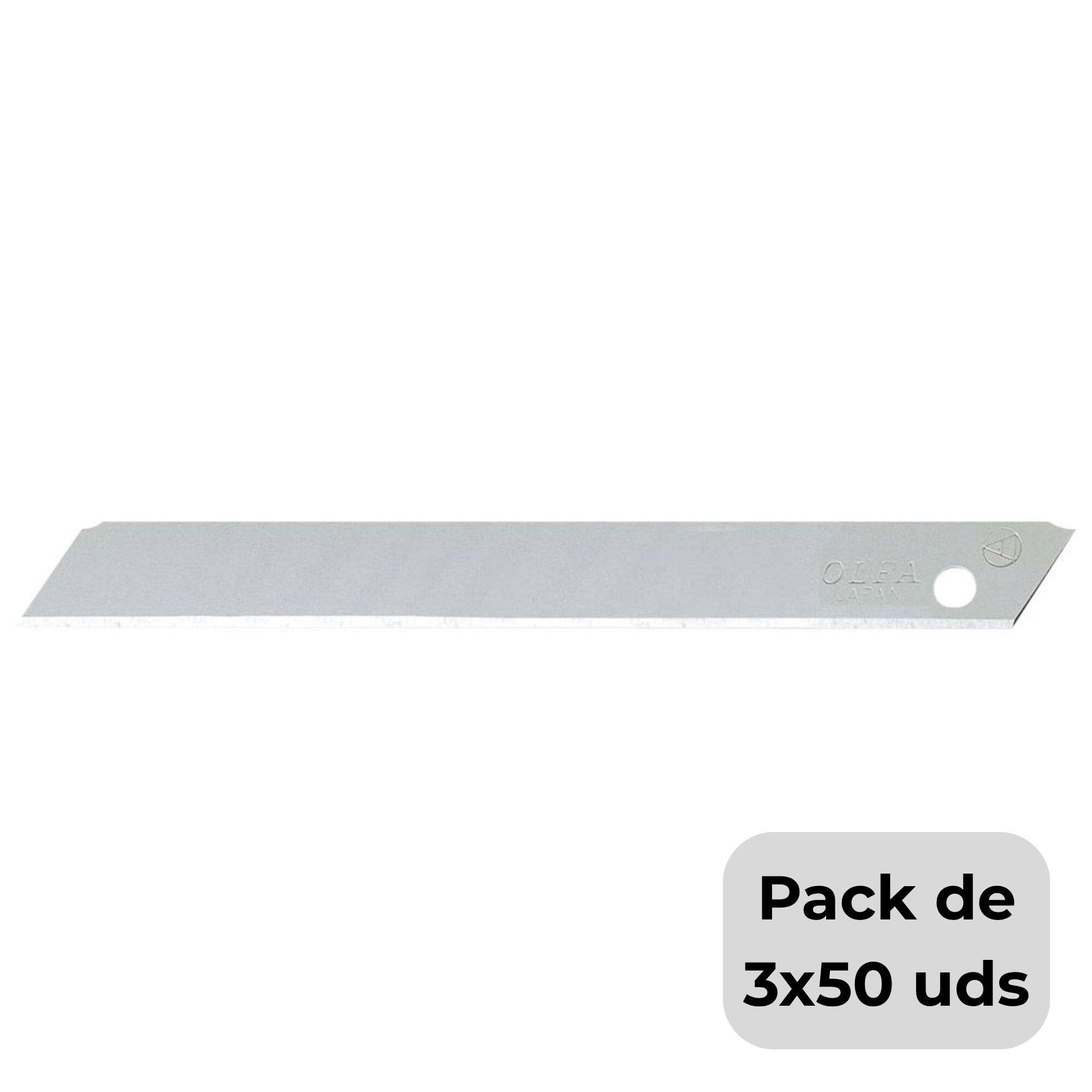 Packs de 3 cuchillas de 9mm OLFA AB-SOL-50 | Leroy Merlin