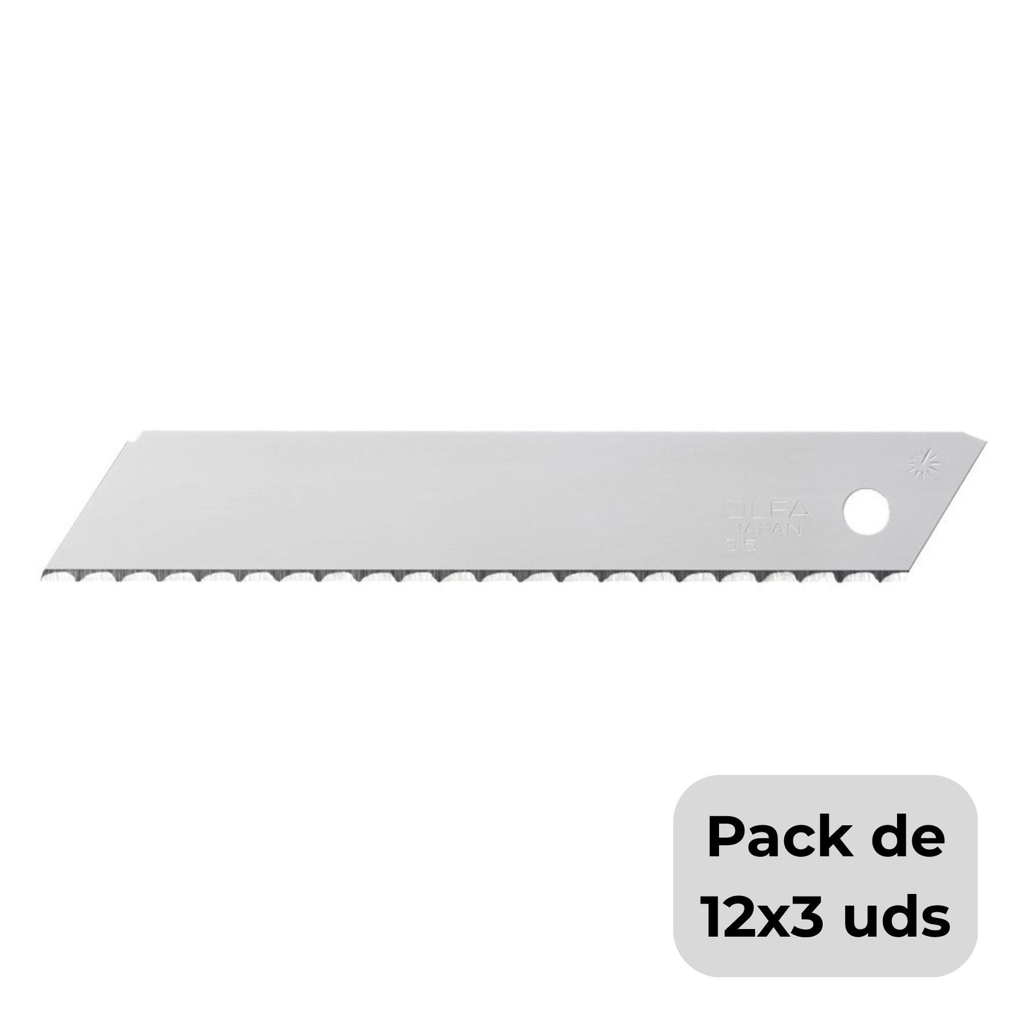 Packs de 12 cuchillas de 18mm OLFA LWB-3B | Leroy Merlin