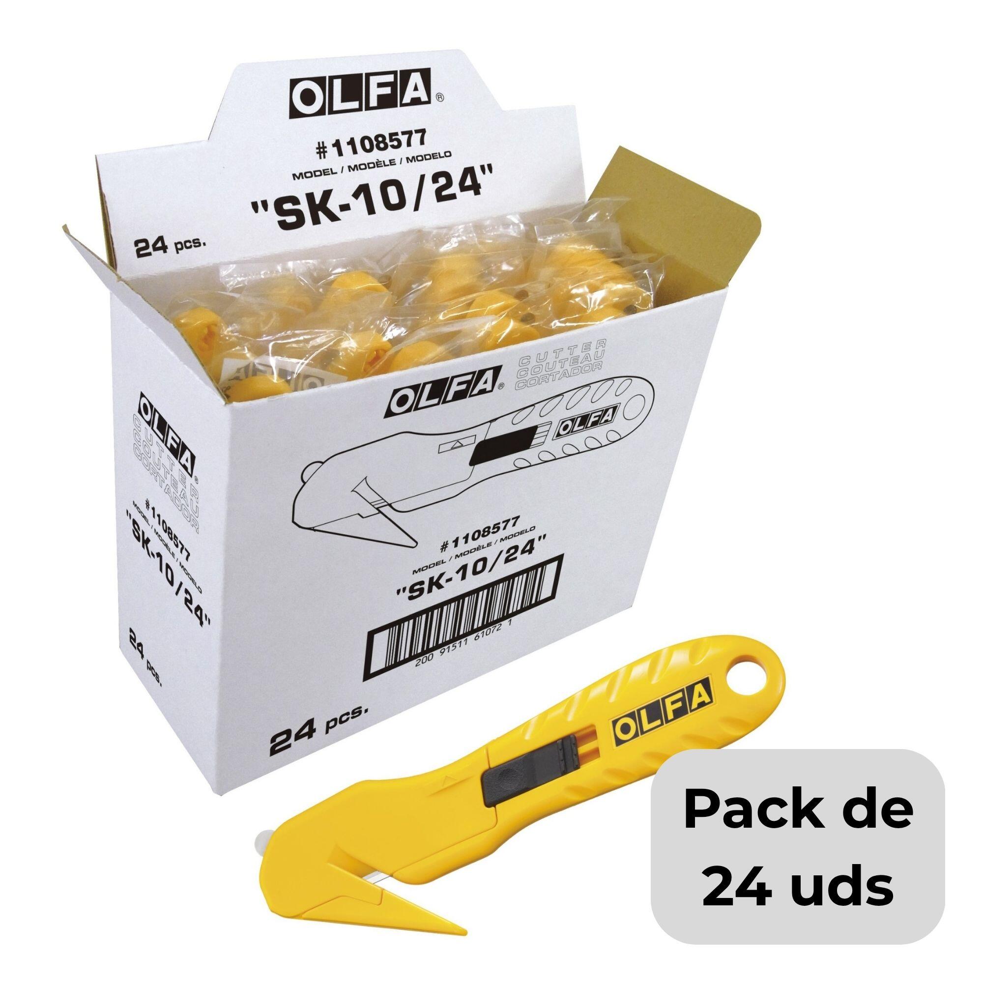 Packs de 24 cúteres de seguridad OLFA SK-10 | Leroy Merlin
