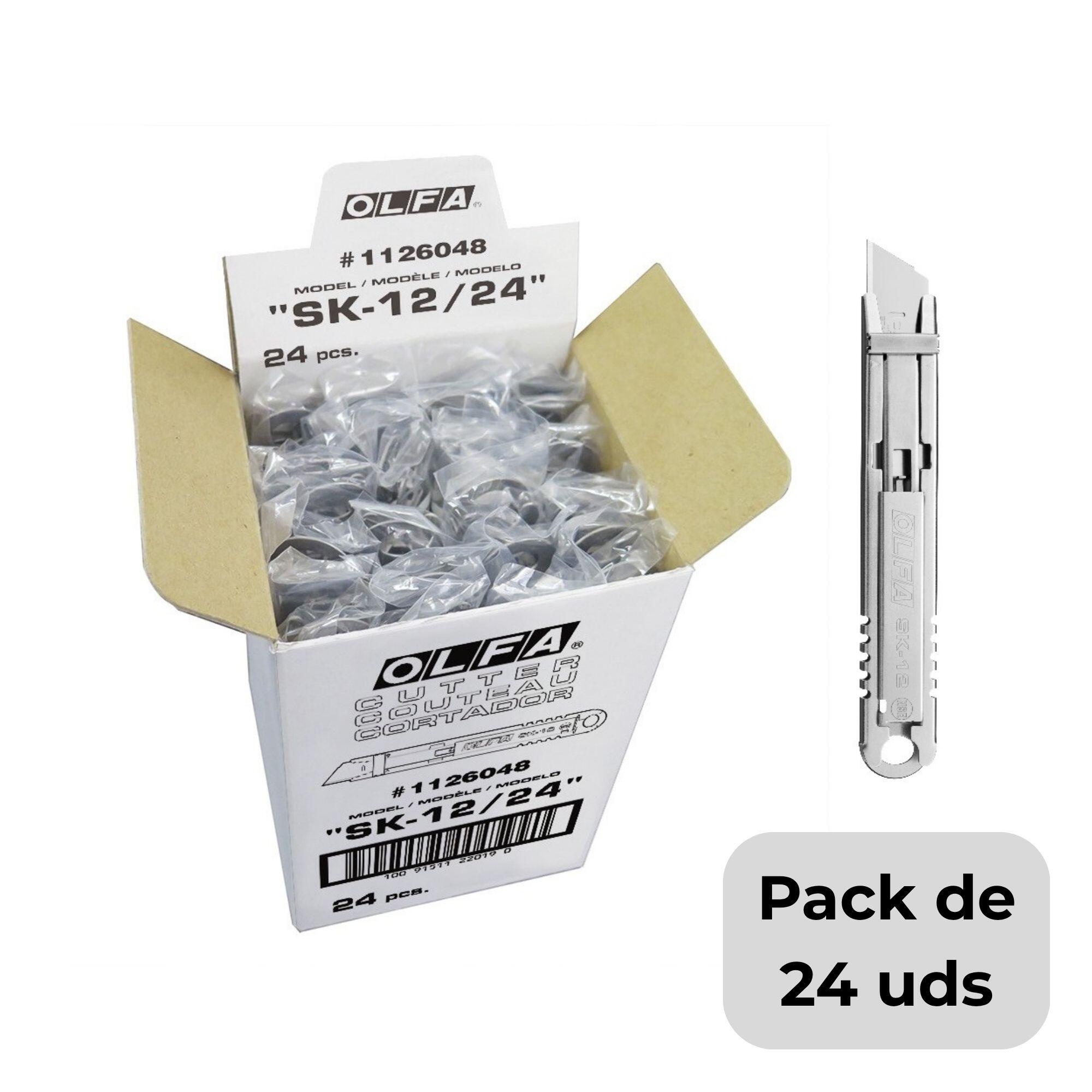 Packs de 24 cúteres de seguridad OLFA SK-12 | Leroy Merlin