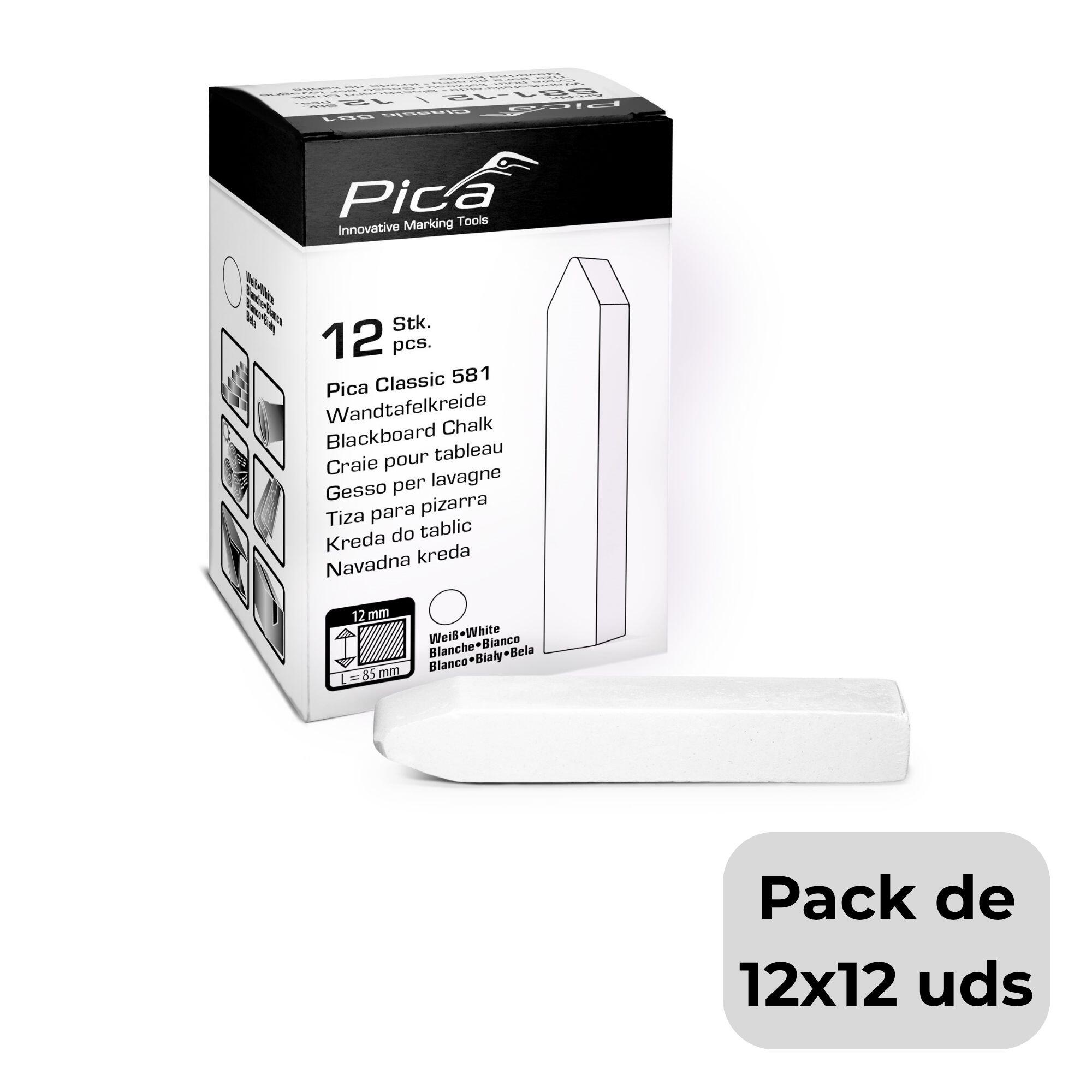 Packs de 144 crayons PICA 581-12 blanco | Leroy Merlin