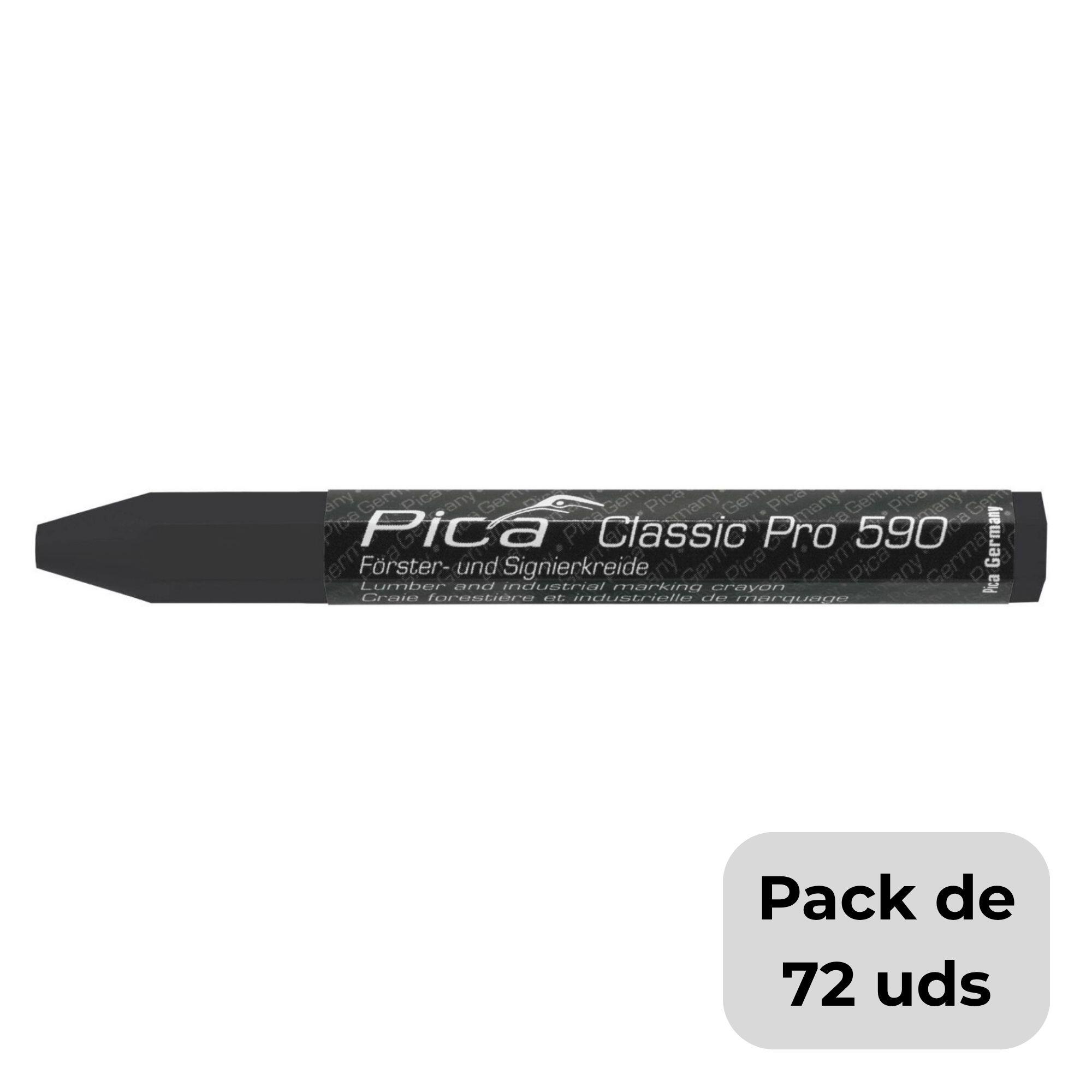 Packs de 72 crayons PICA 590/46 negro | Leroy Merlin