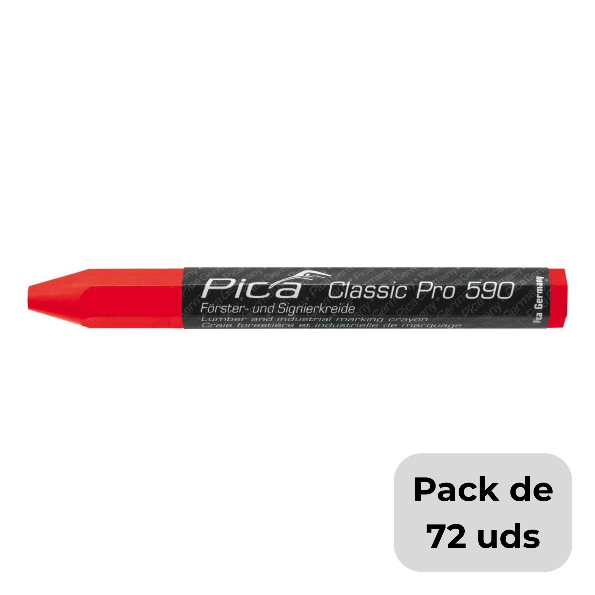 Packs de 72 crayons PICA 590/40 rojo | Leroy Merlin