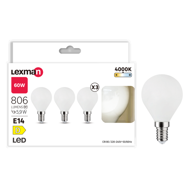Bombillas LED E14: Iluminación eficiente y duradera