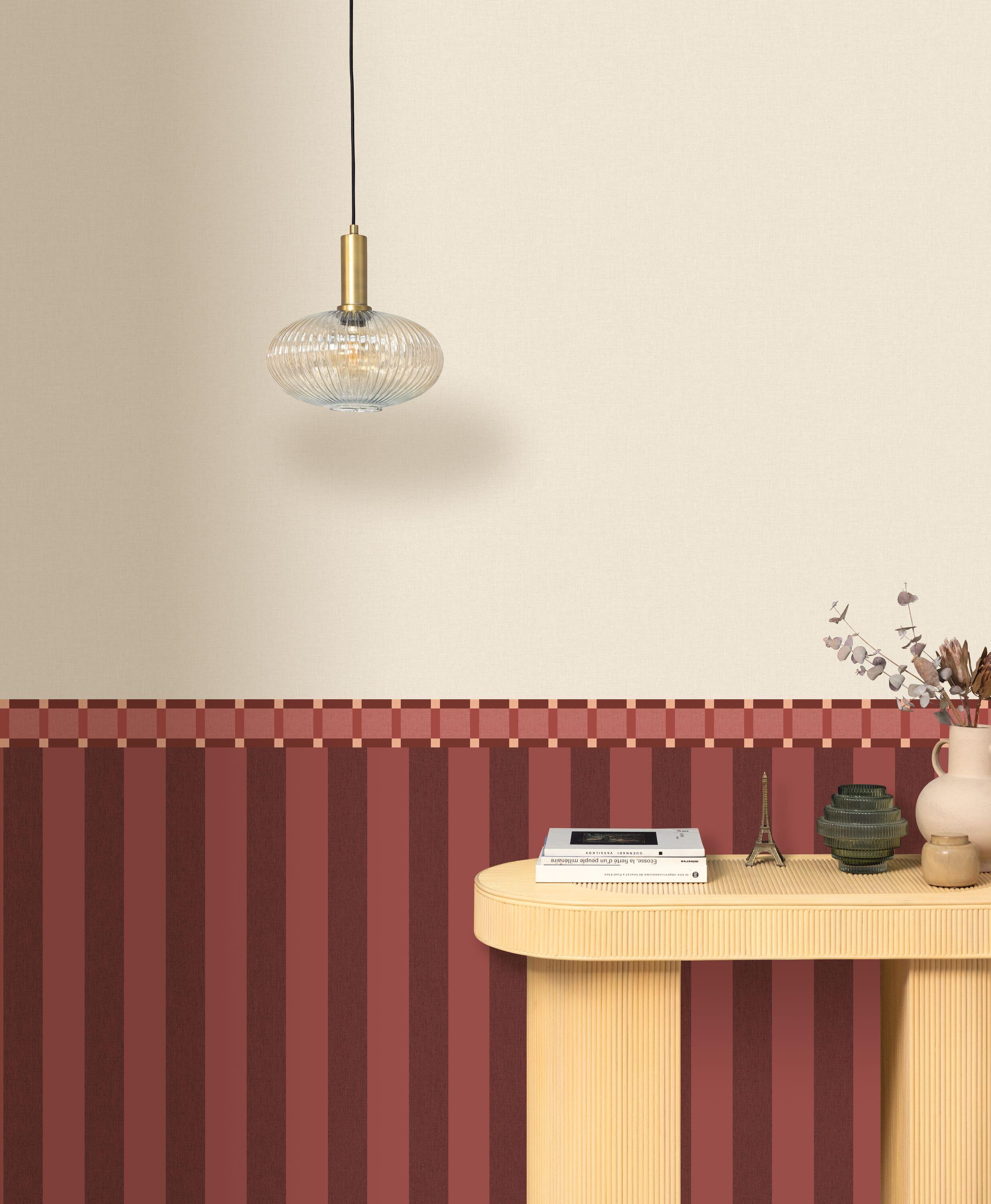 Frise Line UP Square Border rouge | Leroy Merlin