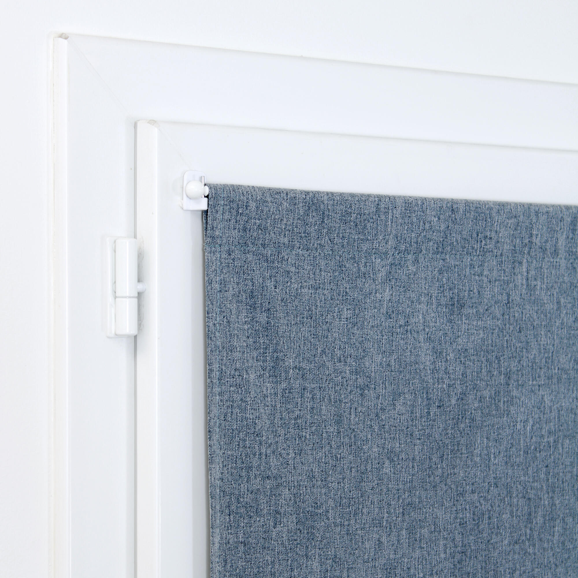 Vitrage occultant, Goodnight, bleu H.210 x l.70 cm | Leroy Merlin
