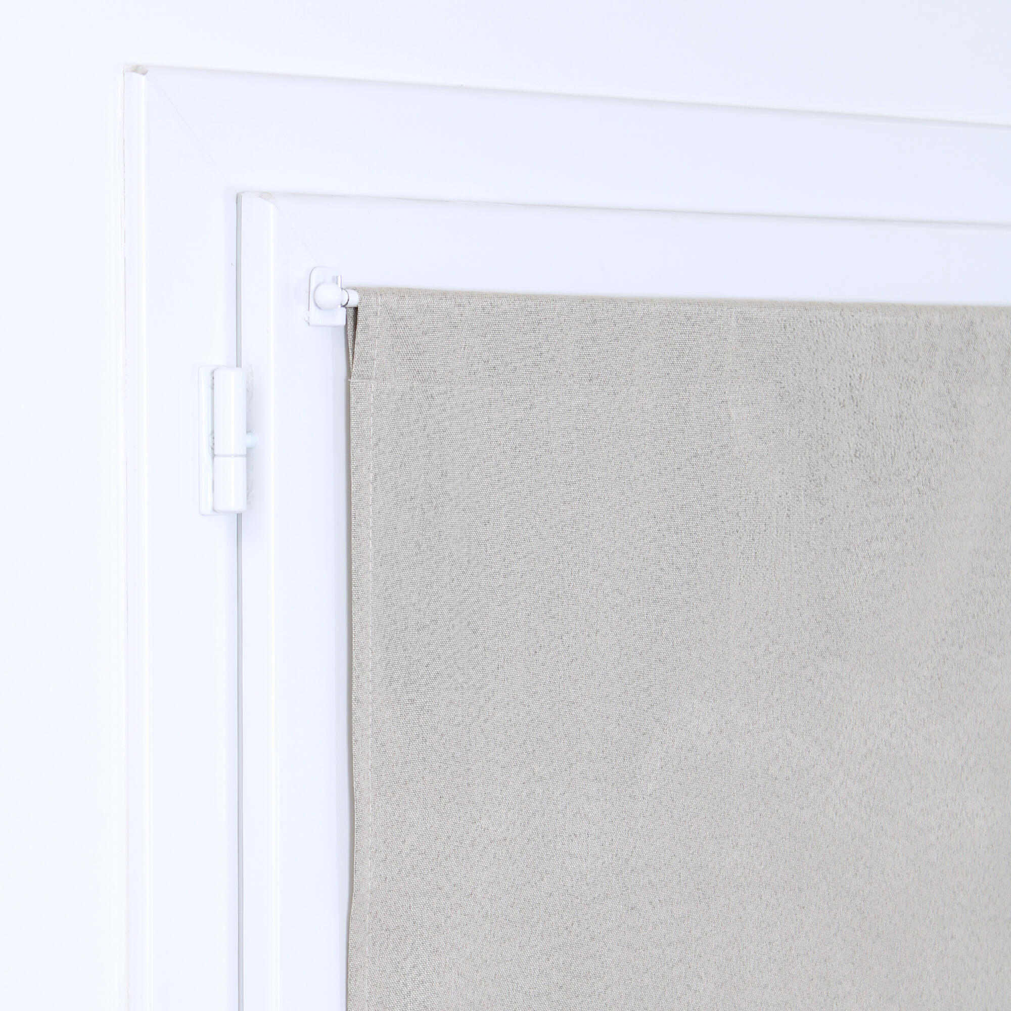 Vitrage occultant, Goodnight, beige H.160 x l.45 cm | Leroy Merlin