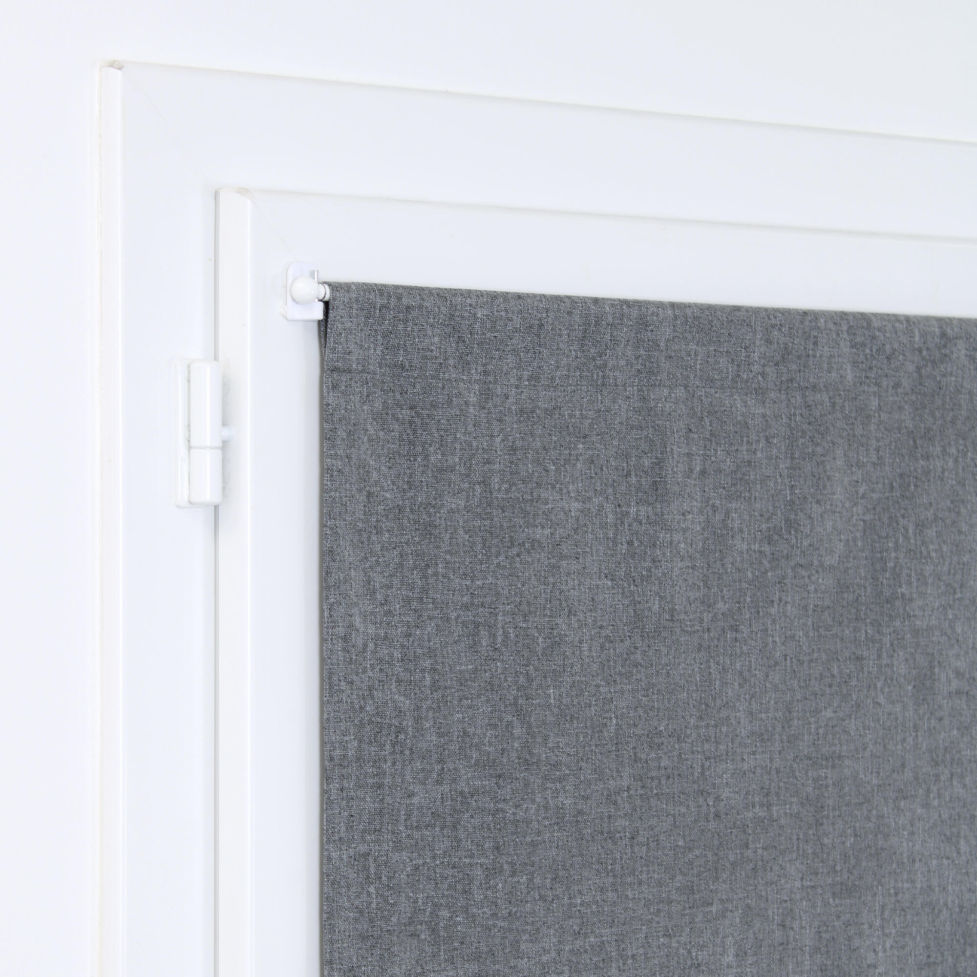 Vitrage occultant, Goodnight, gris H.160 x l.45 cm | Leroy Merlin