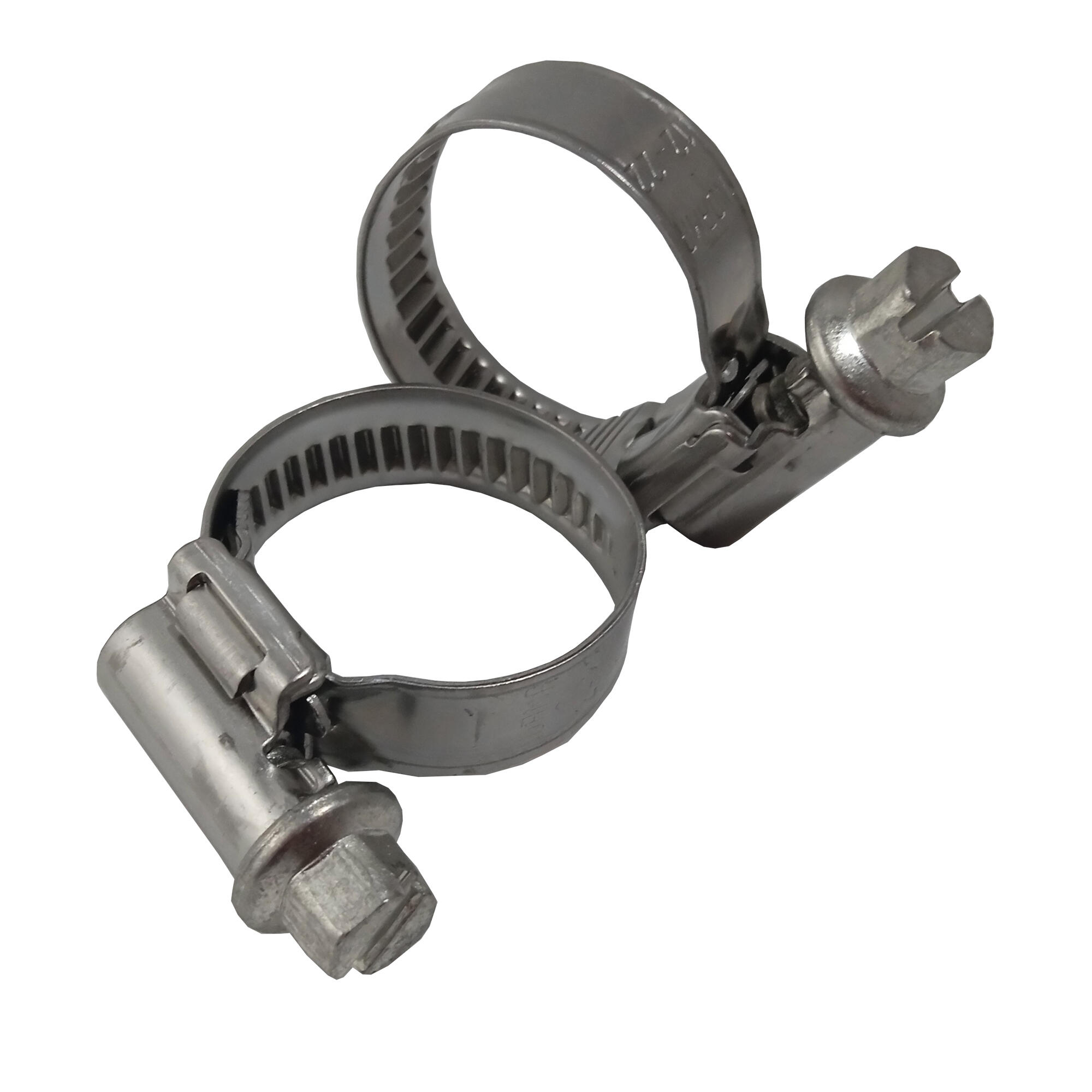 Pack de 2 abrazaderas INOX 12–22 mm / 9 mm – W5 | Leroy Merlin