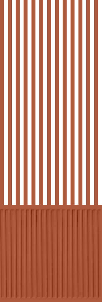 Papier peint intissé soubassement, Dada art, Lara 95X250cm | Leroy Merlin