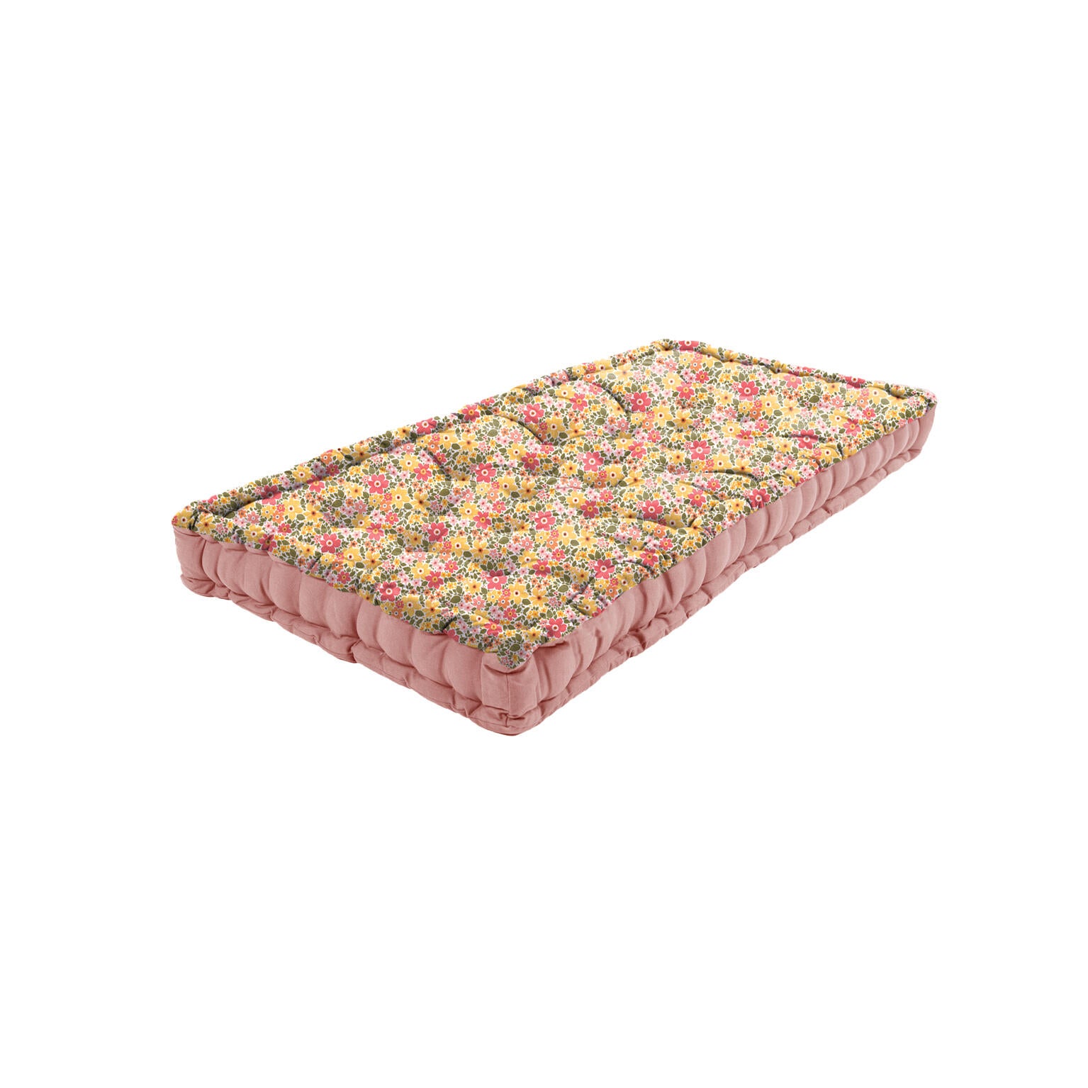 Coussin de sol Millie, multicouleur, l.60 x L.120 cm | Leroy Merlin