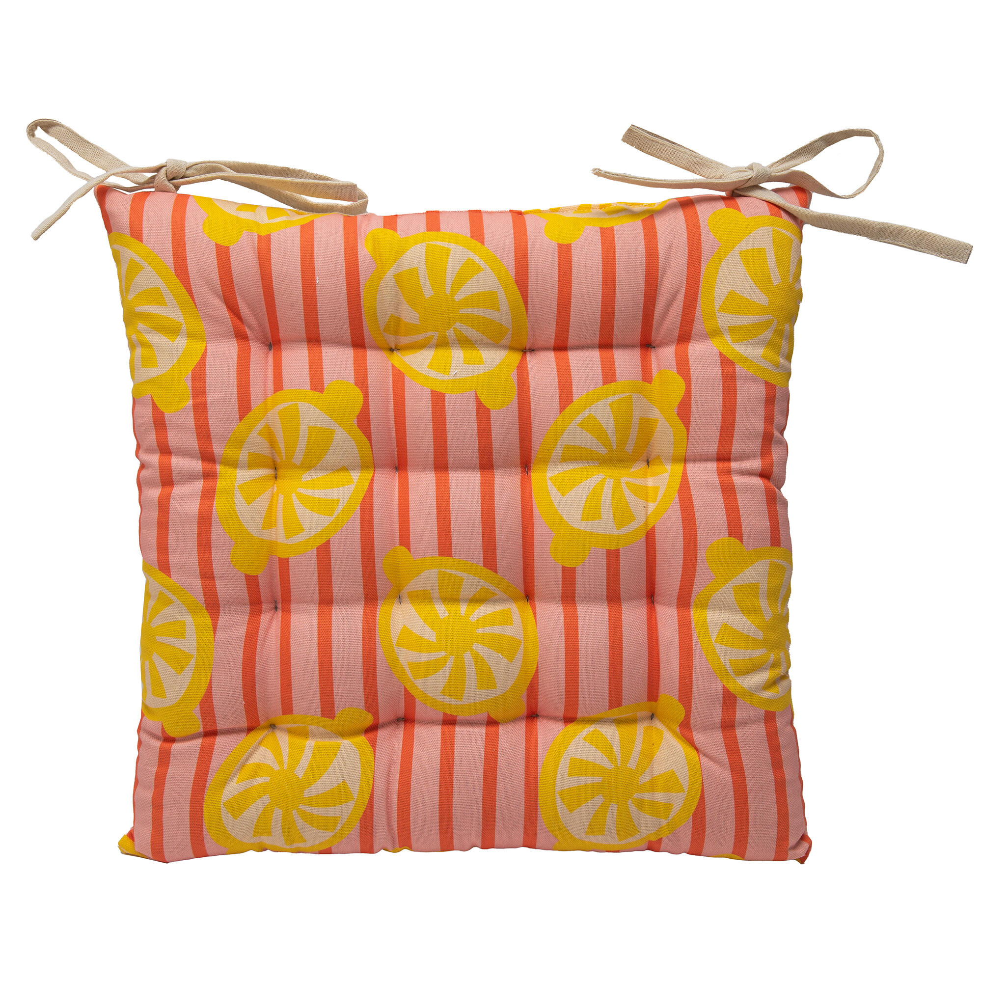 Coussin de chaise Frutti rouge, l.40 x L.40 cm | Leroy Merlin