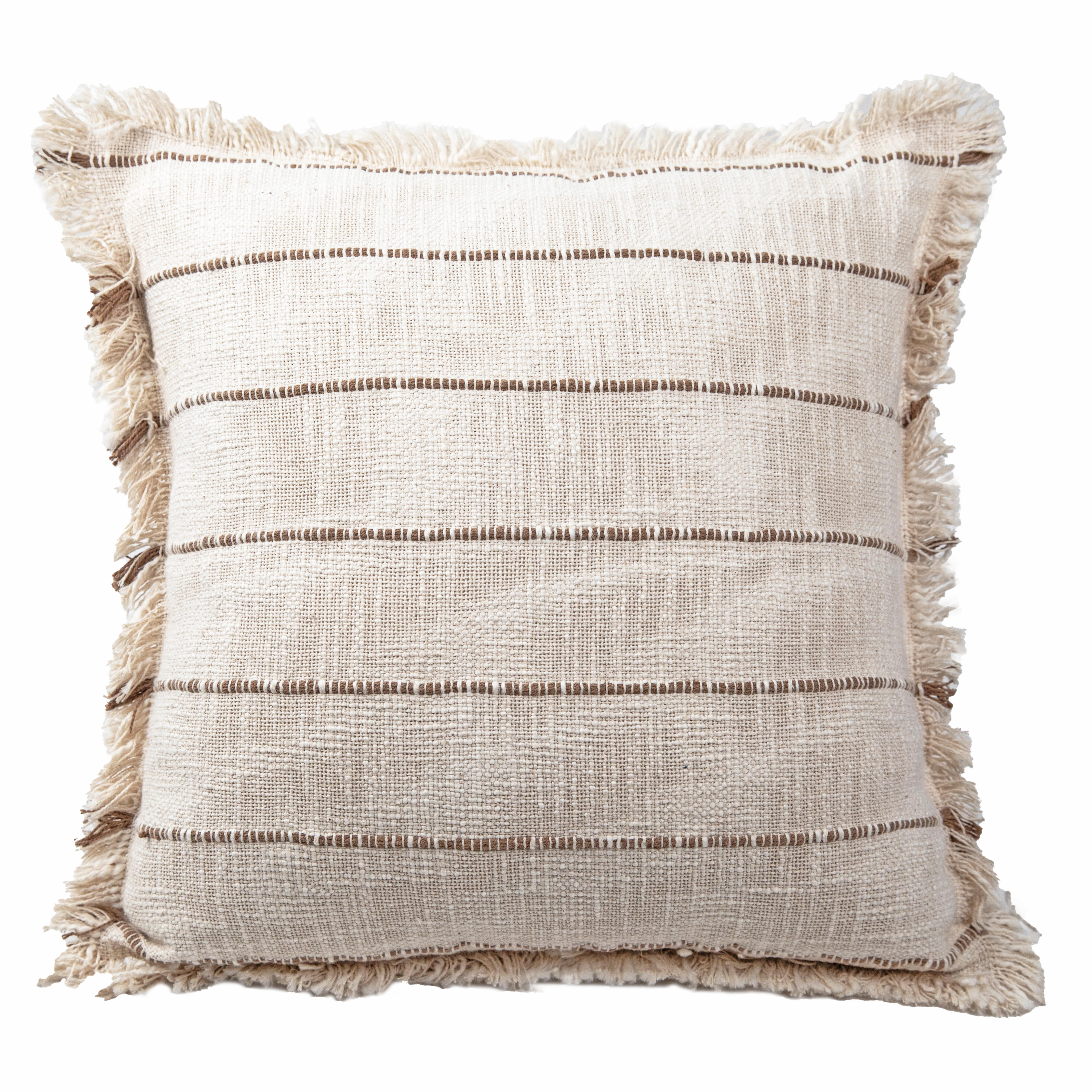 Coussin Nael, beige l.45 x L.45 cm | Leroy Merlin