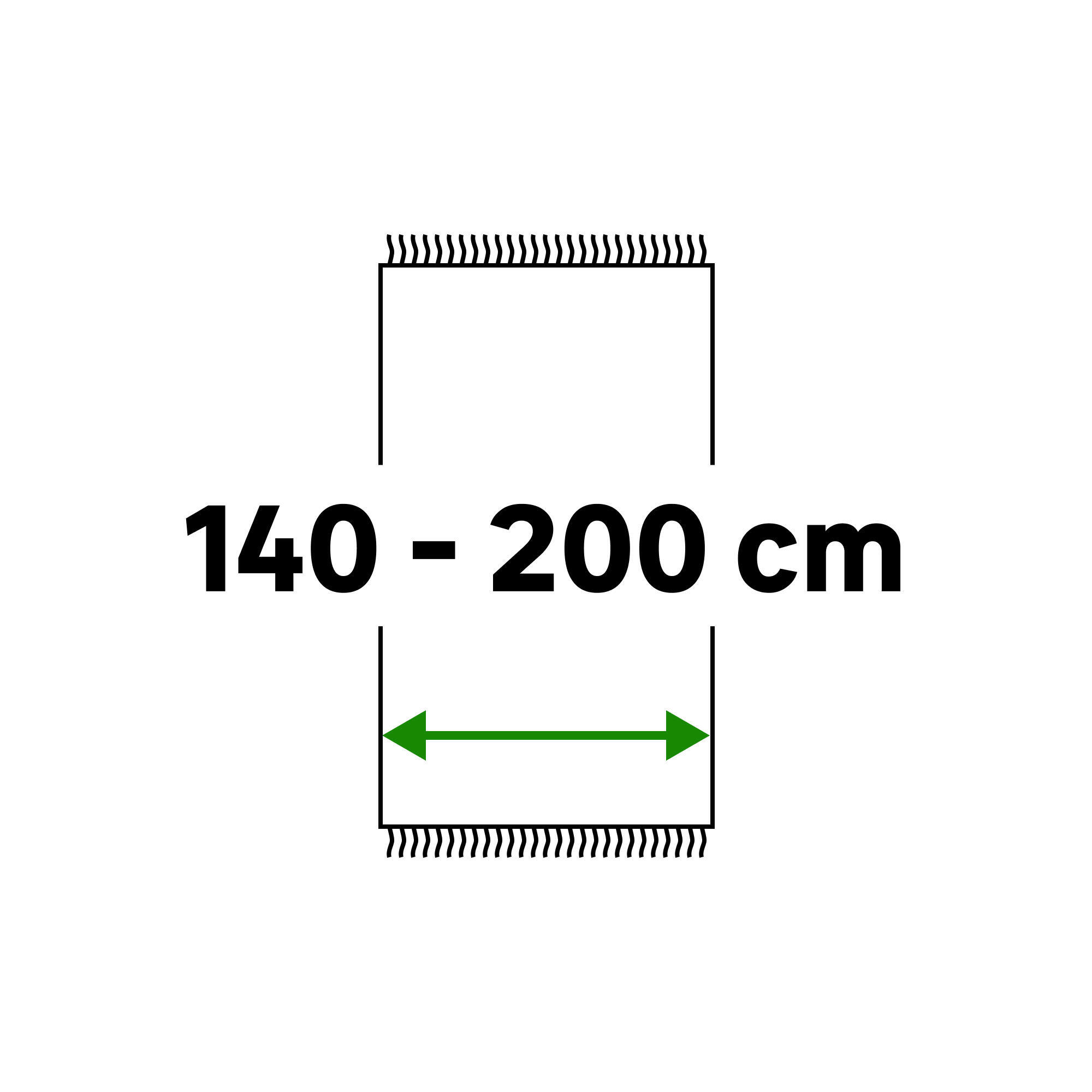Chodnik szerokość od 140 do 200 cm, podgumowany