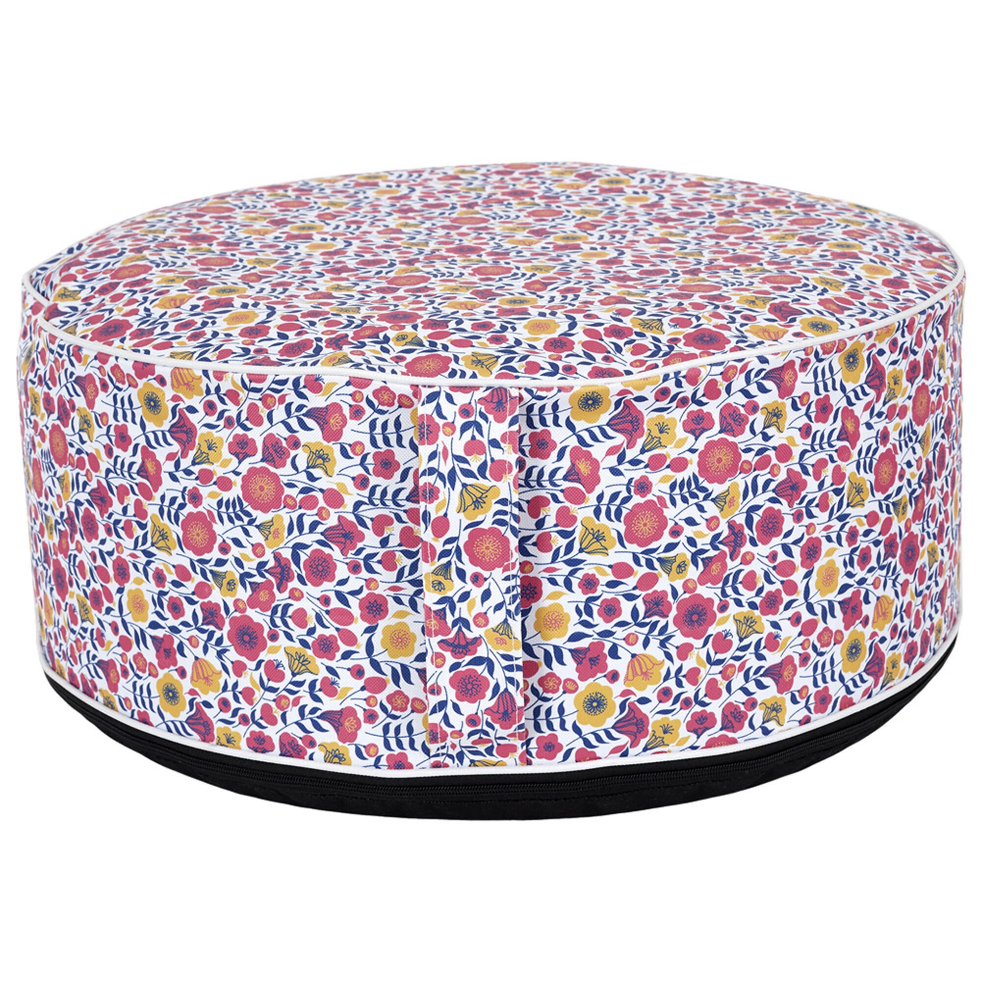 Puf decorativo hinchable Floral de 56 cm de diámetro | Leroy Merlin