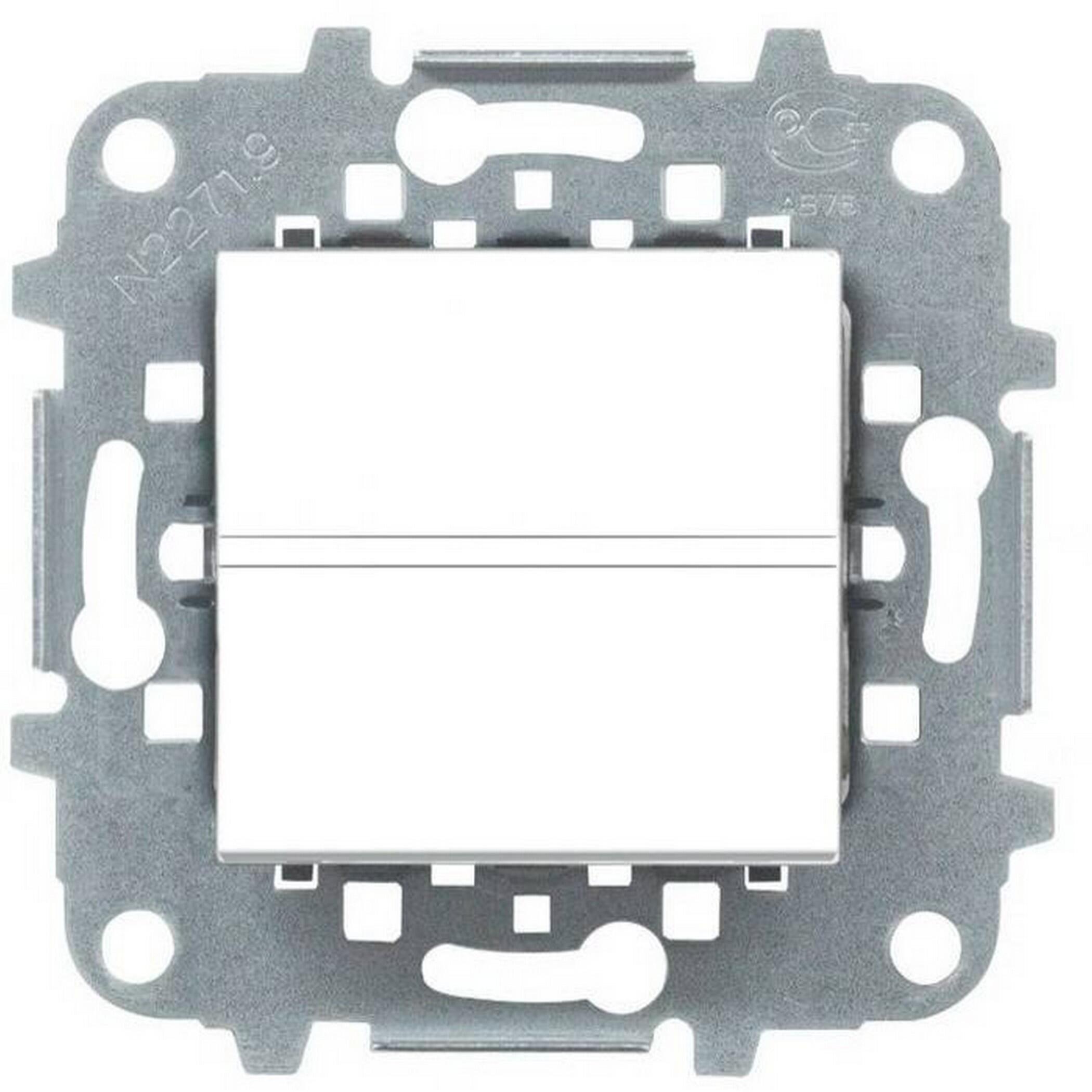 Interruptor/conmutador con luz NIESSEN Zenit blanco | Leroy Merlin